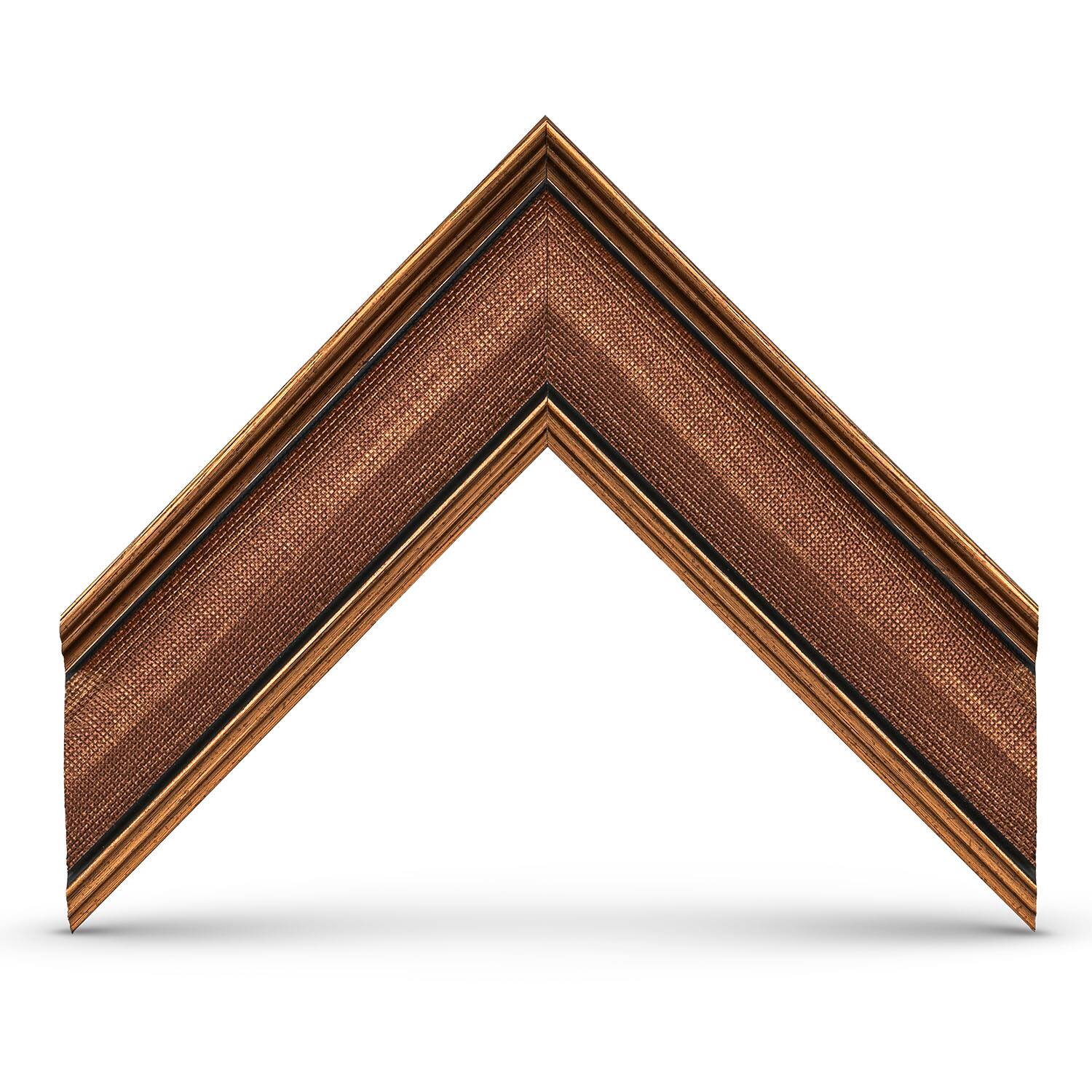 Deco TV Frames 43" Slim Bezel for Samsung The Frame TV Industrial Copper FRM-SF-P6366-43-2021 ...