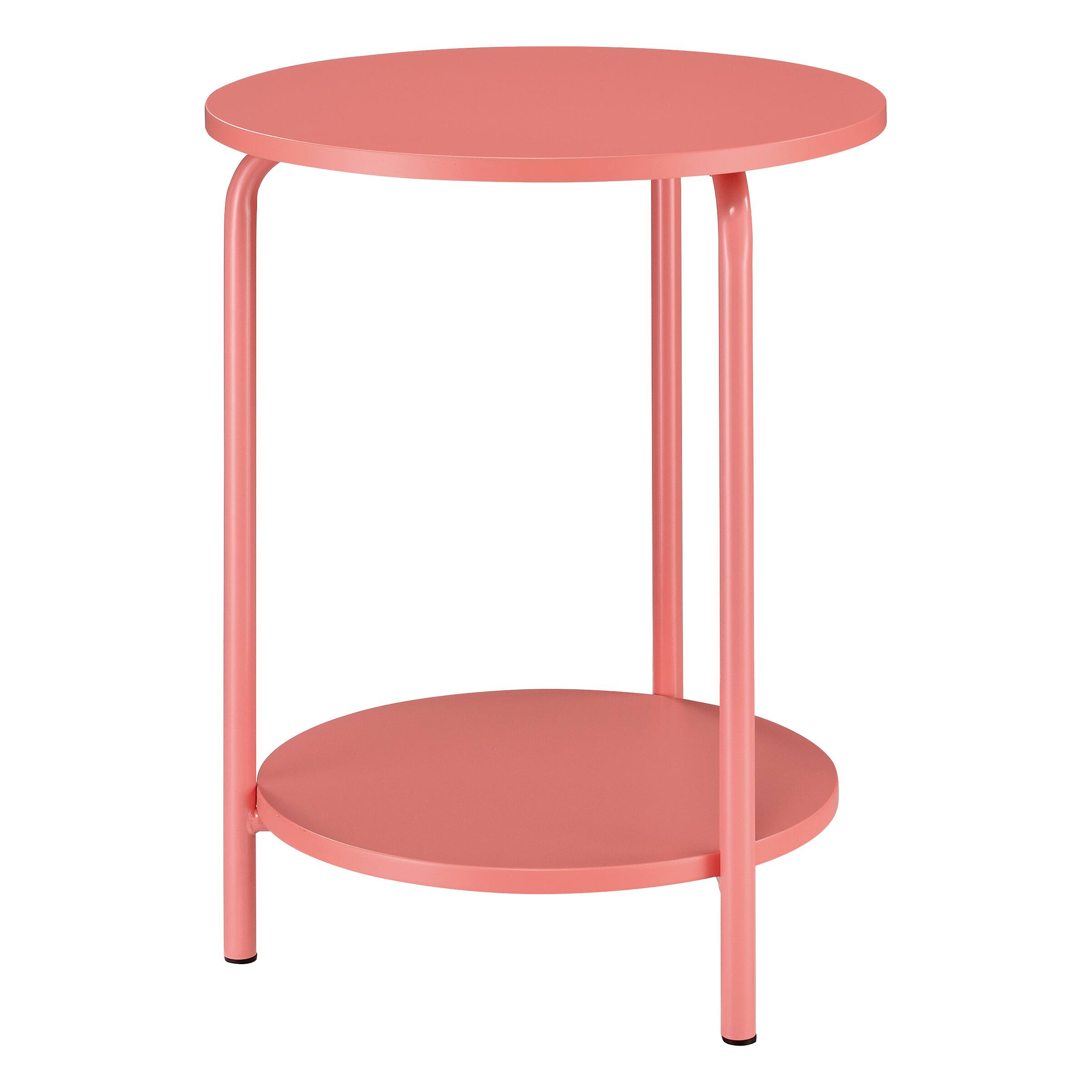 Customer Reviews: OSP Home Furnishings Elgin Accent Table Coral ELG-M99 ...