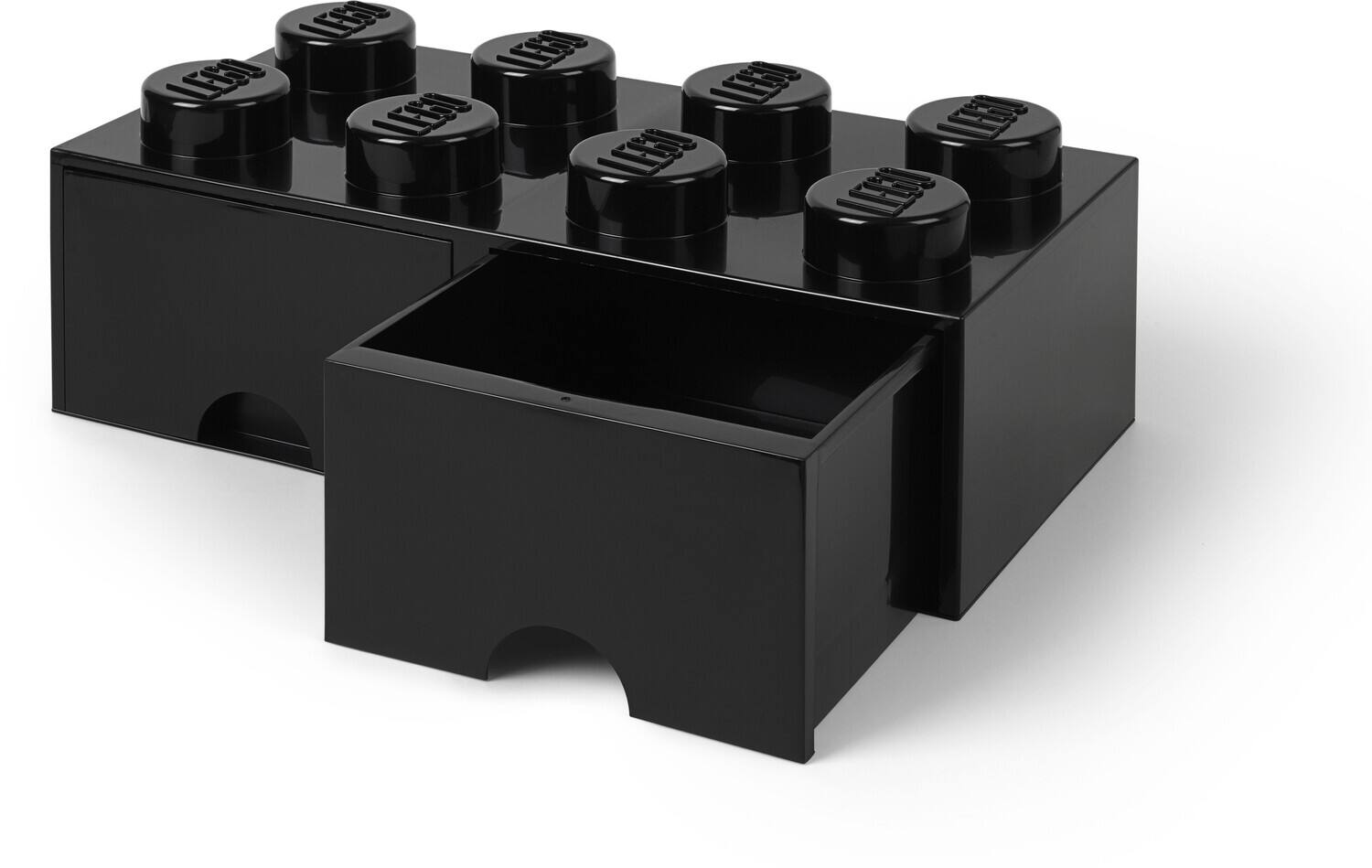 Room Copenhagen LEGO Stackable Storage Brick with 2 Drawers and 8 Knobs ...