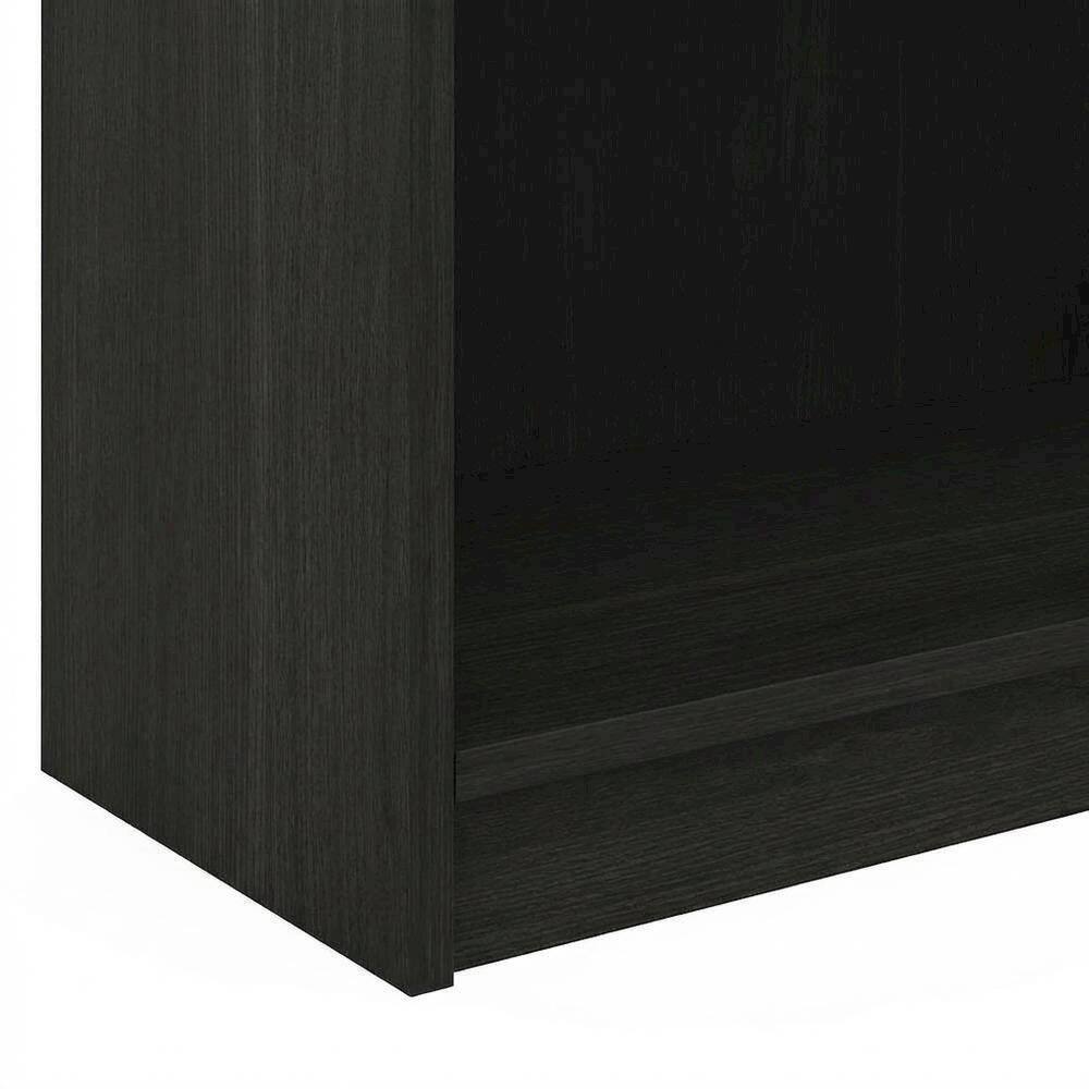 FurniFact 5 Tier Open Shelf Bookcase with Sturdy Wood Construction ...