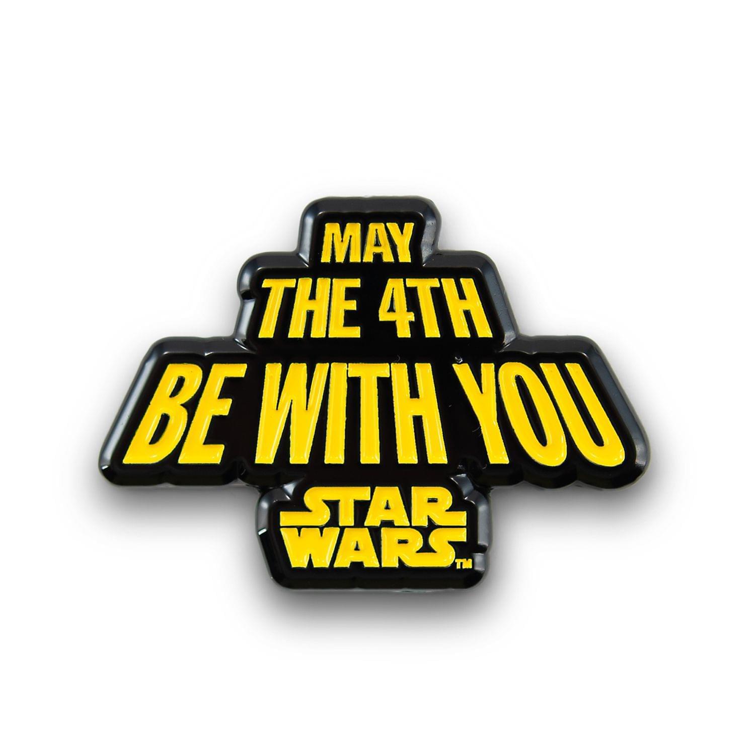 SalesOne LLC Star Wars May The Fourth Be With You Pin | Enamel Star ...