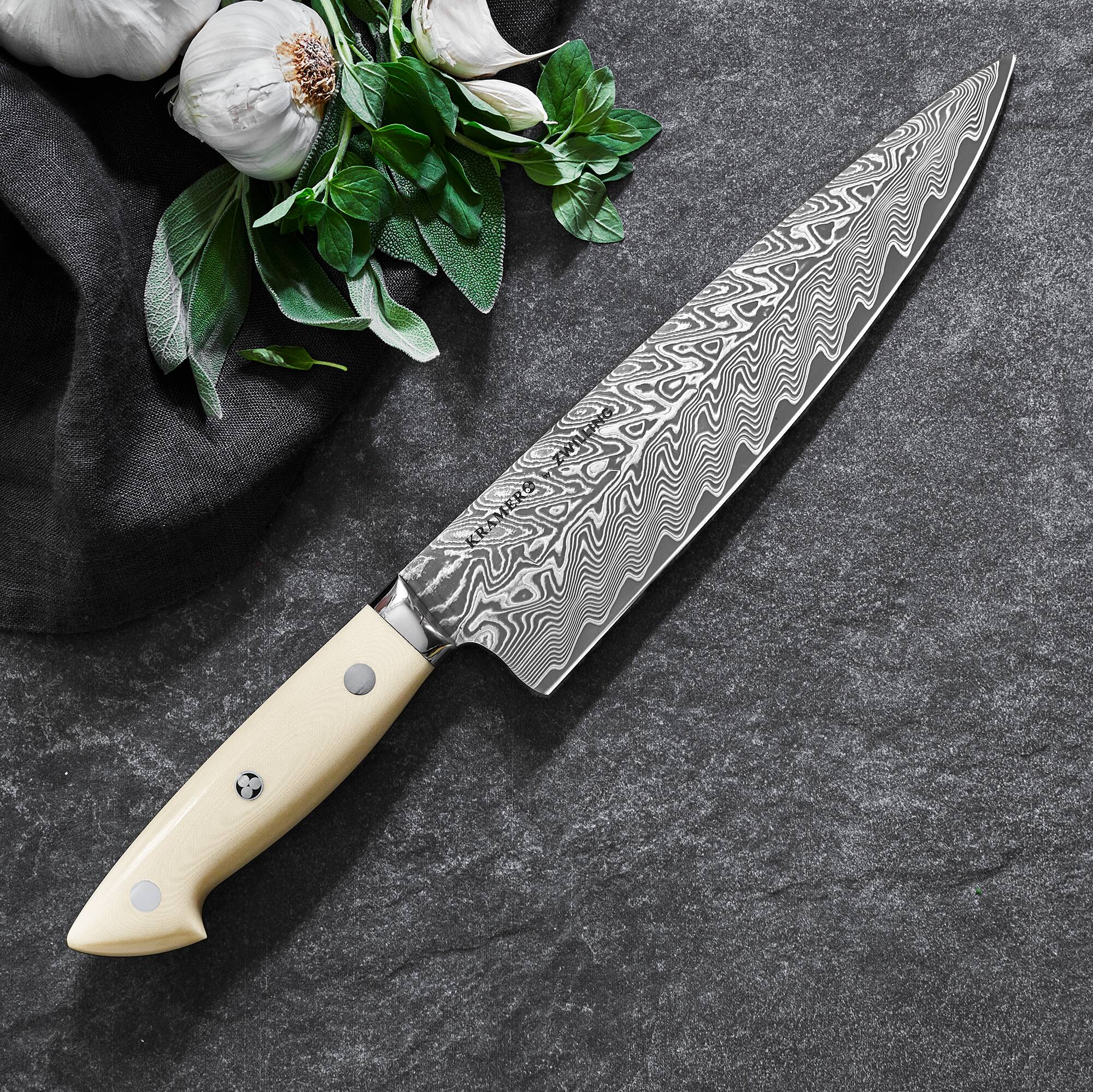 KRAMER by ZWILLING Cumulus Collection 8 inch Chef's Knife White 55201 ...