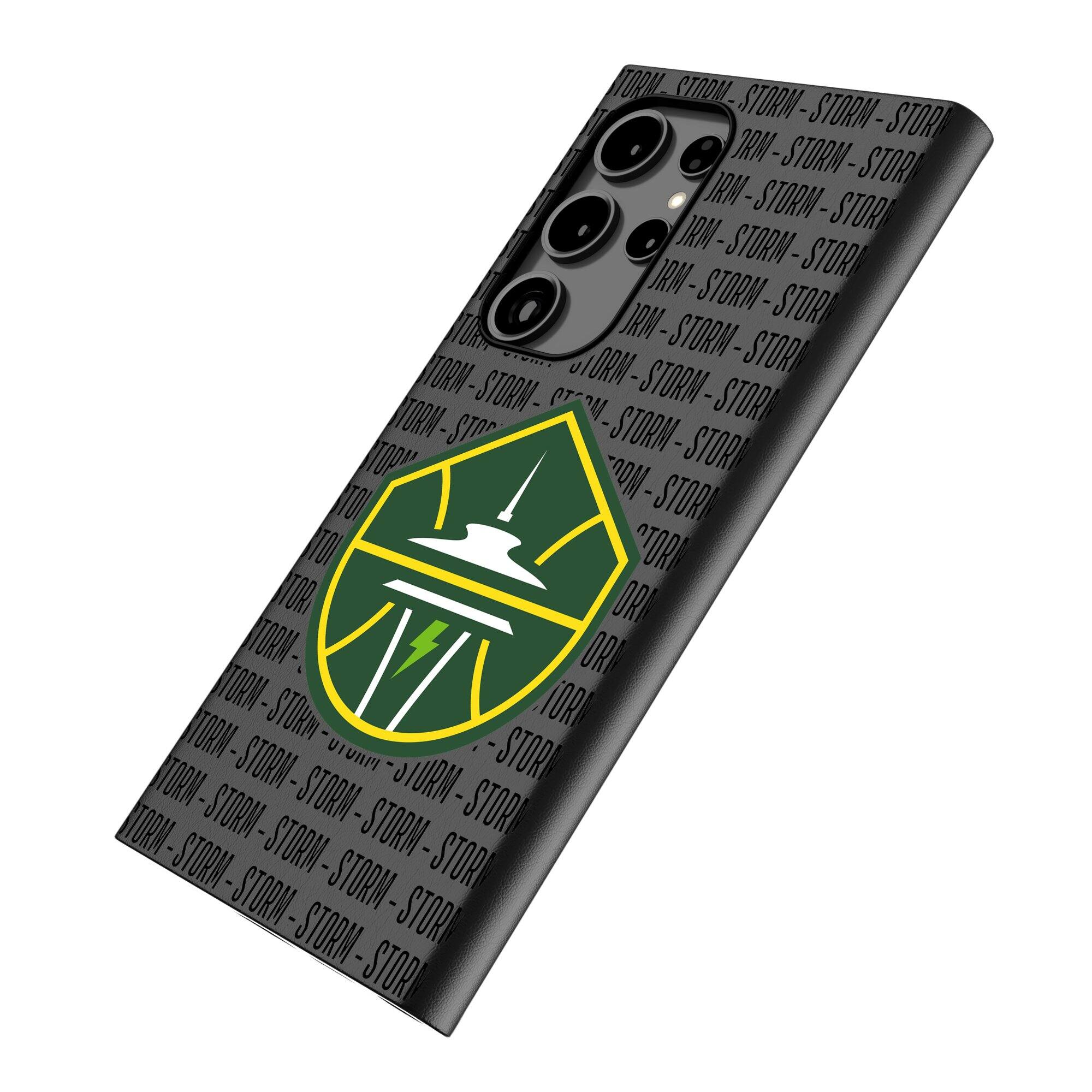 Keyscaper WNBA Seattle Storm Text Backdrop Galaxy Magnetic Bump Case ...