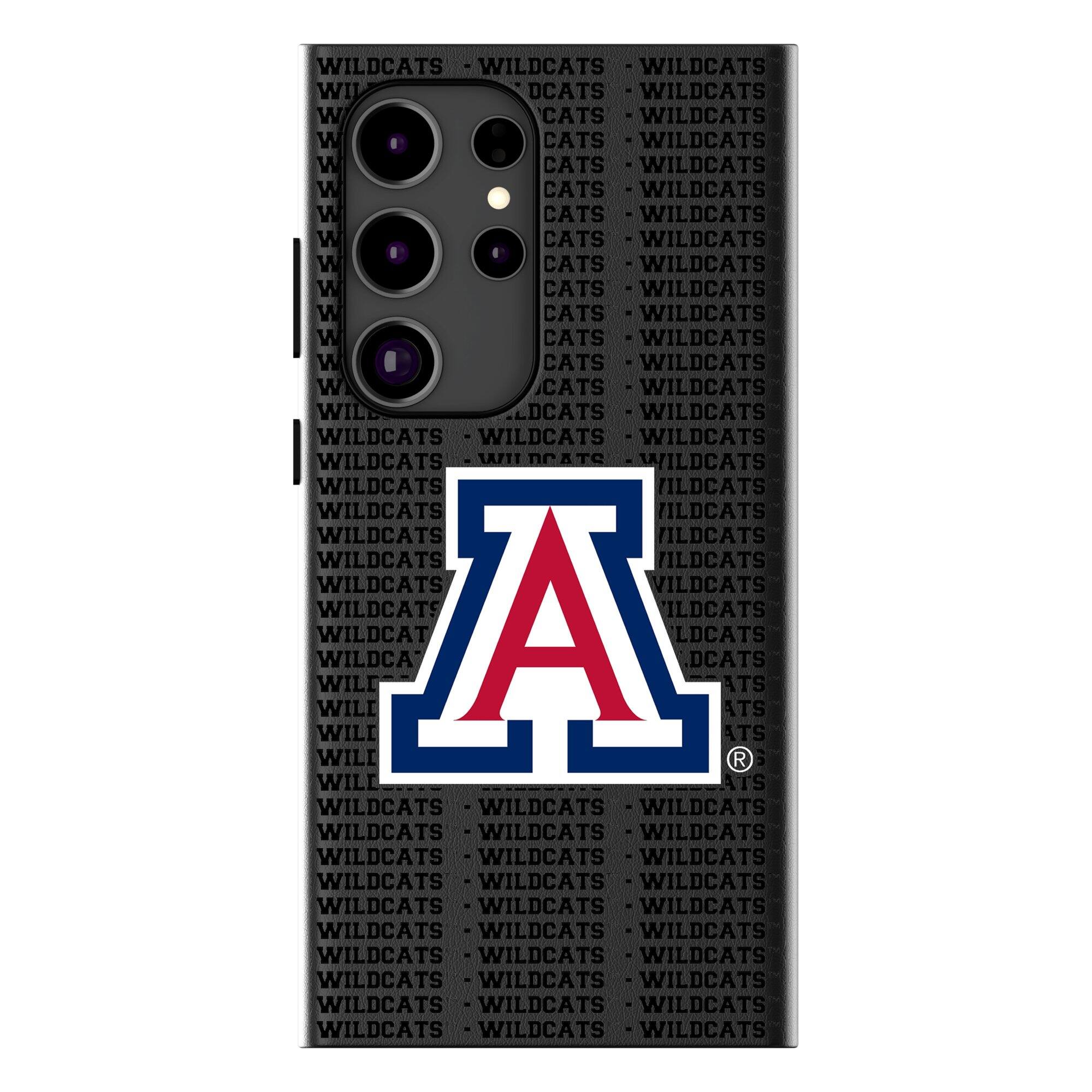 Keyscaper NCAA Arizona Wildcats Text Backdrop Galaxy Magnetic Bump Case ...