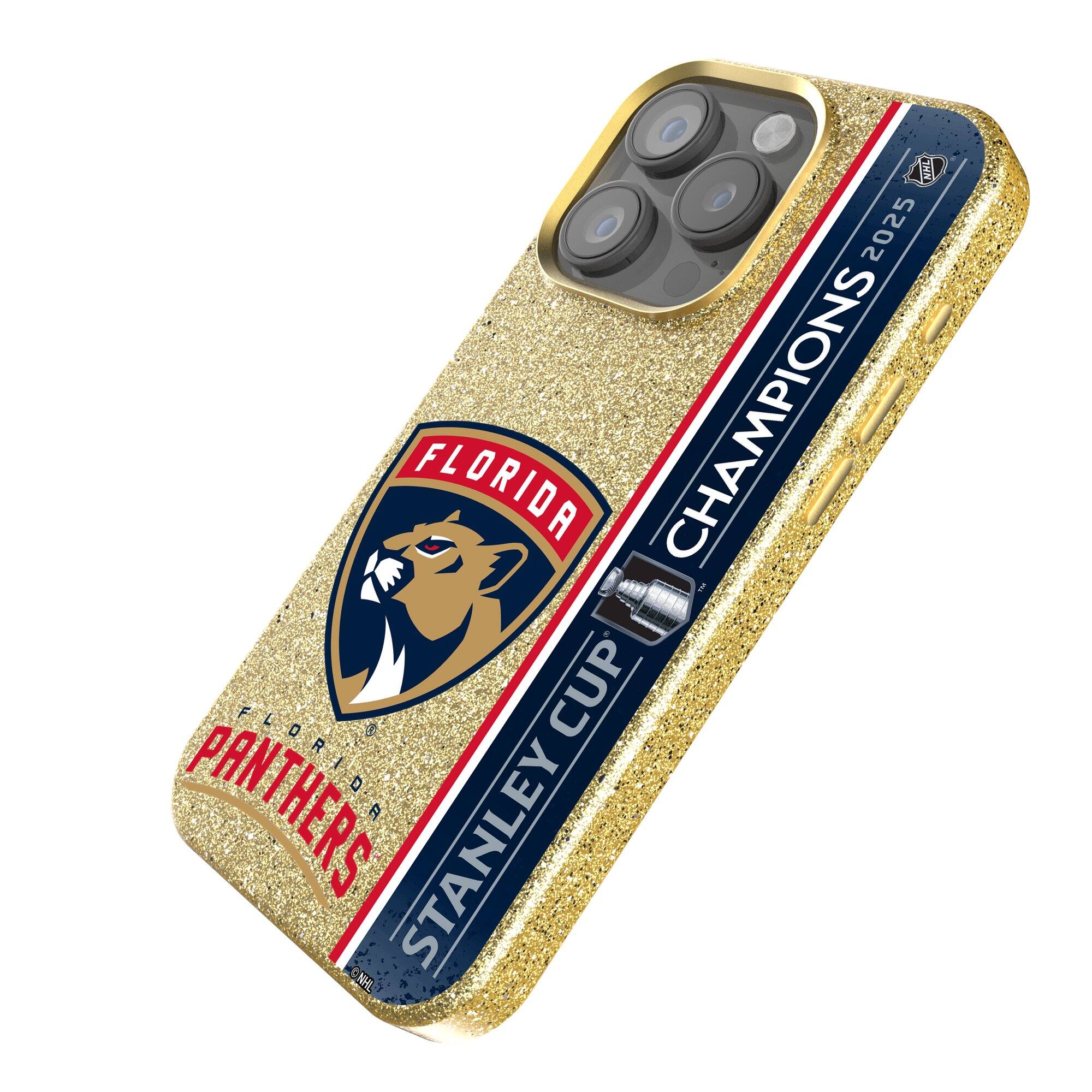 Keyscaper NHL Florida Panthers 2025 Stanley Cup Champions iPhone Bling ...