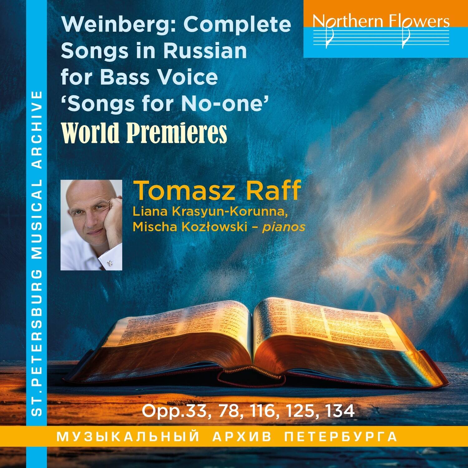 Tomasz Raff Weinberg: Complete Songs in Russian for Bass Voice Songs ...