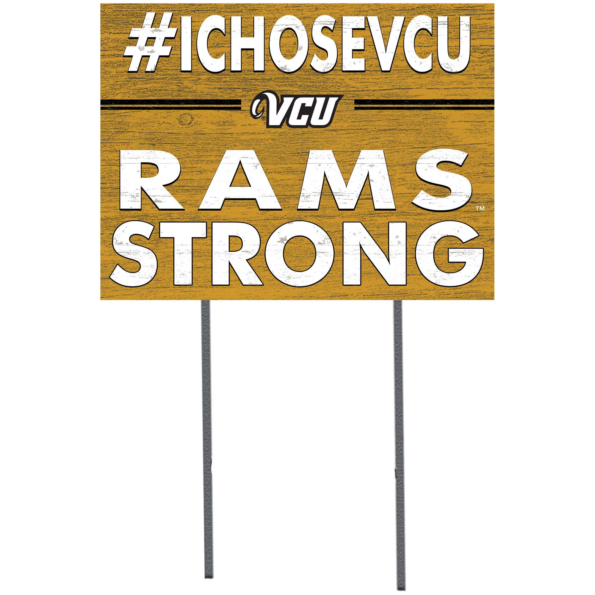 Jardine VCU Rams 18'' x 24'' I Chose Lawn Sign Black 5186196 - Best Buy
