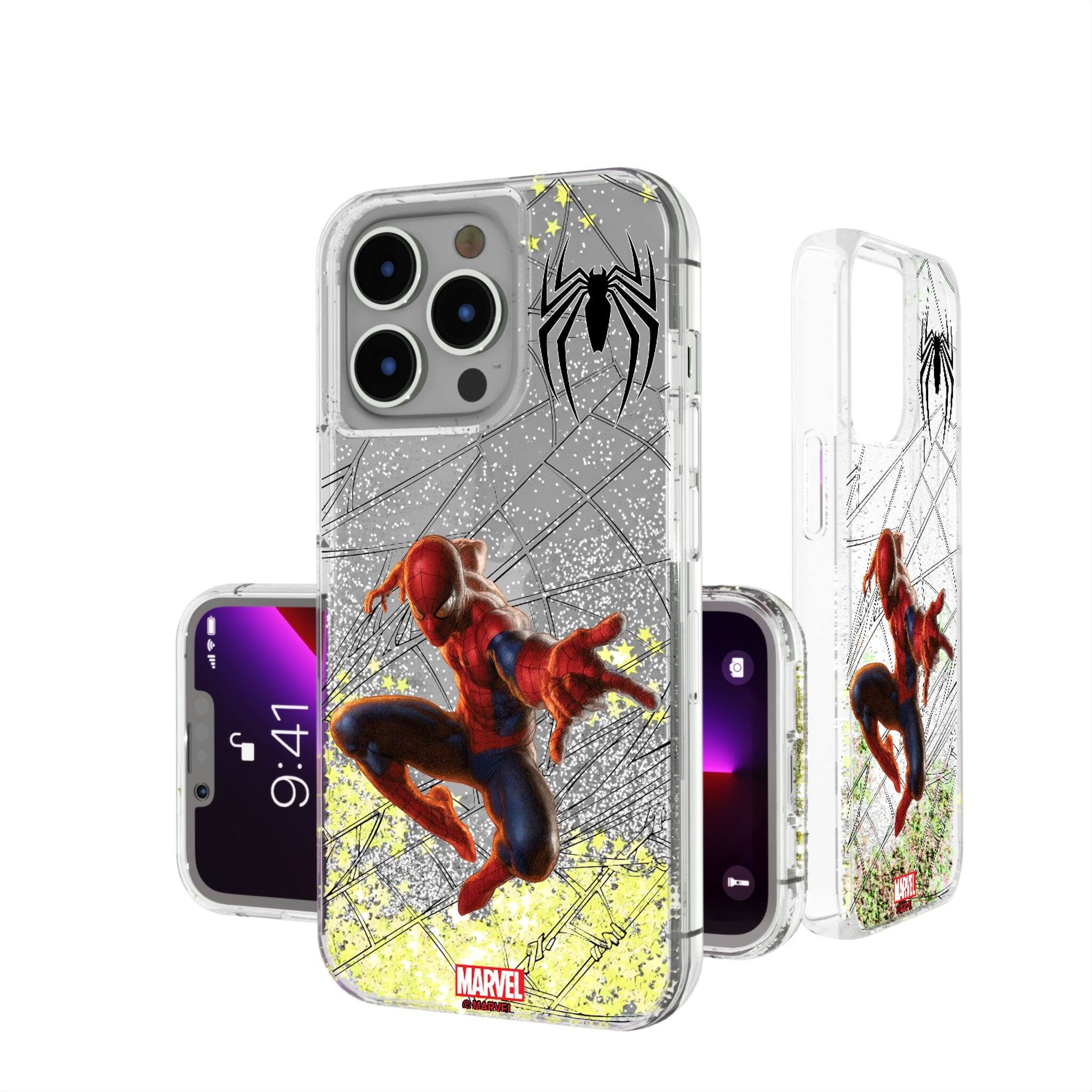 Keyscaper Marvel MechLine Glitter Phone Case Apple iPhone 16 Pro Max ...