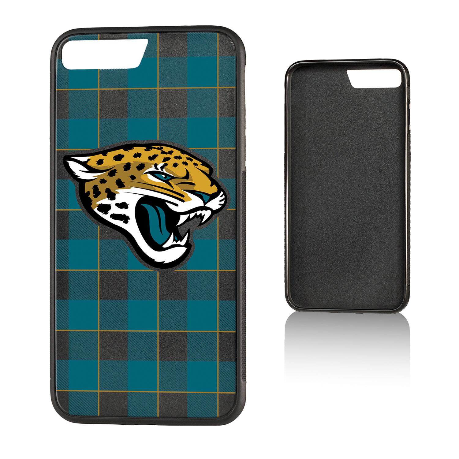 Keyscaper NFL Jacksonville Jaguars iPhone Plaid Design Bump Case 13 ...