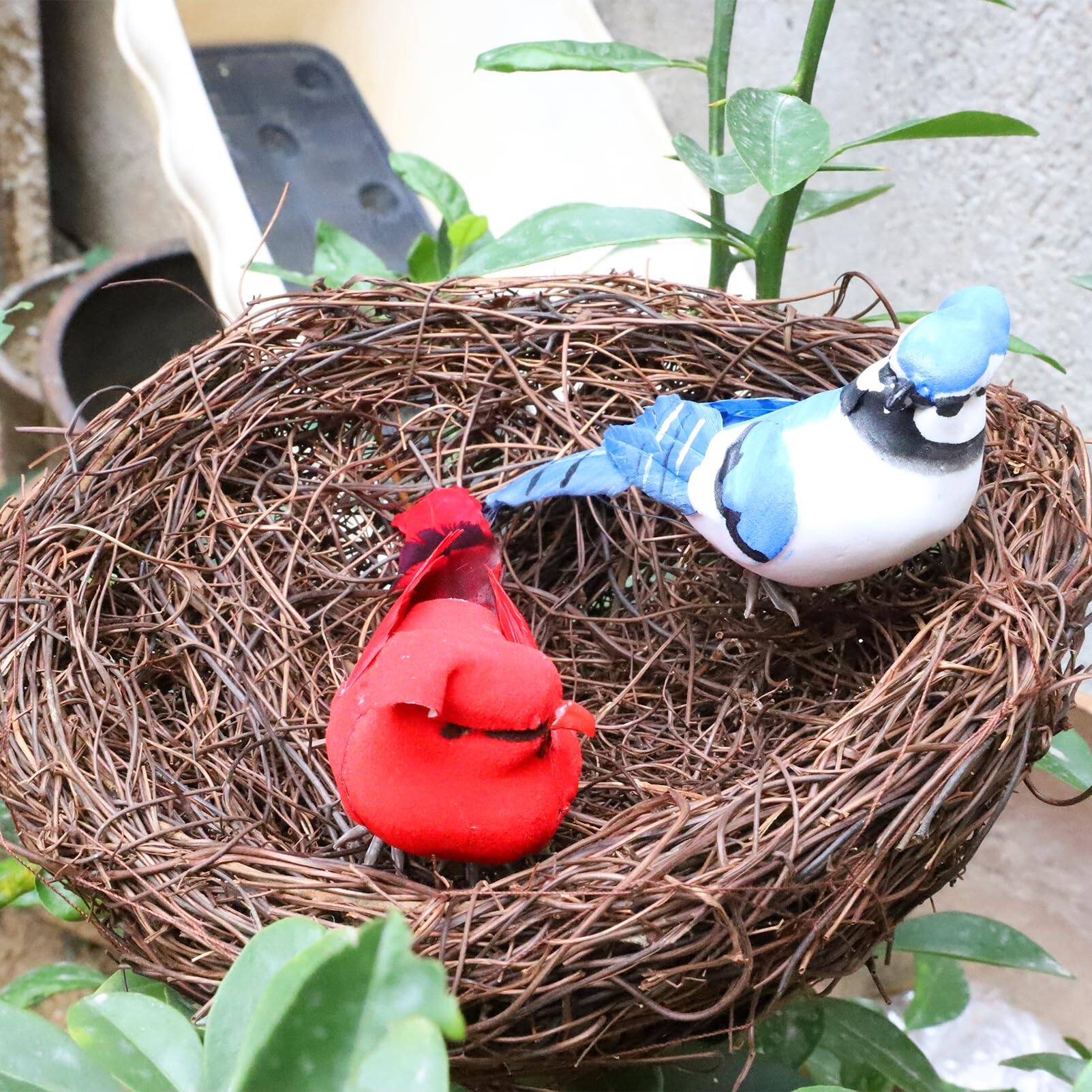 Paradigms Interiors Artificial Birds Realistic Cardinal Jay Goldfinch ...