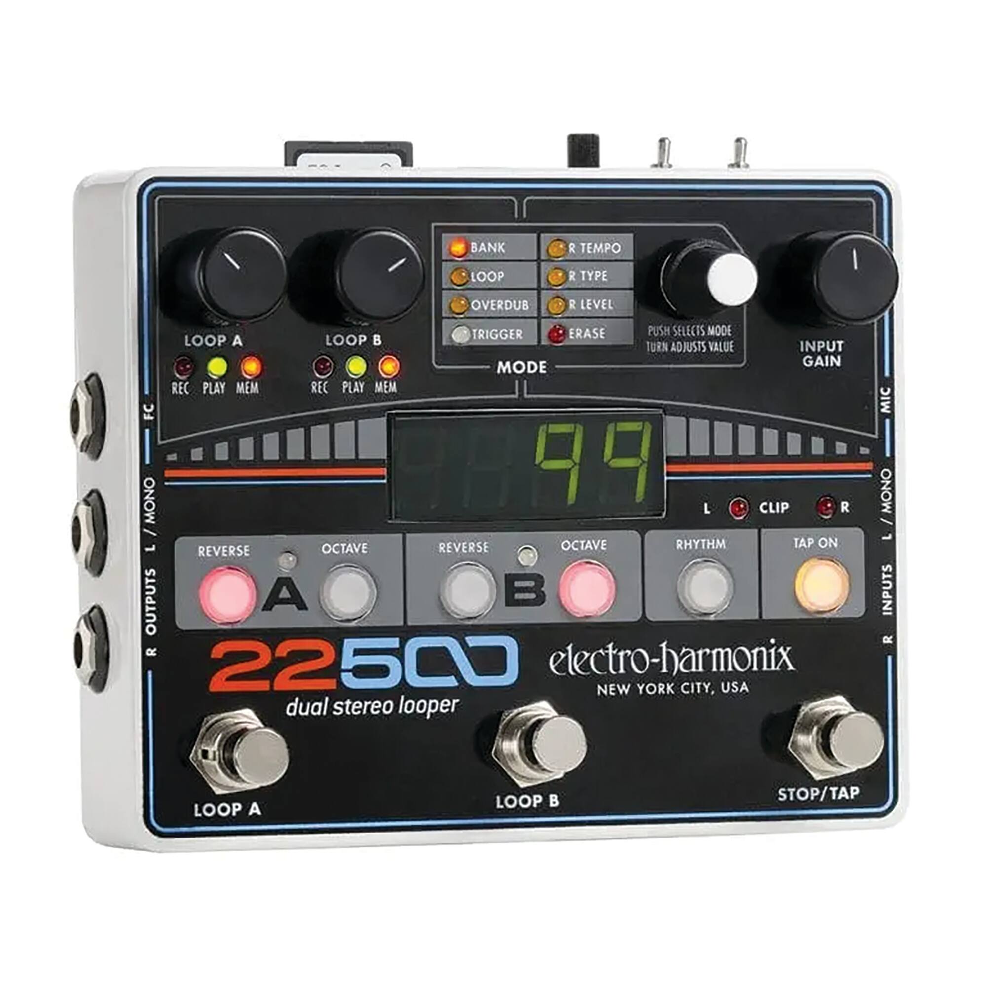 Electro Harmonix 22500 Looper Dual Stereo Looper 22500 - Best Buy