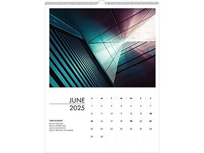 House of Doolittle 2025 Abstract Architecture 11" x 14" Monthly Wall ...