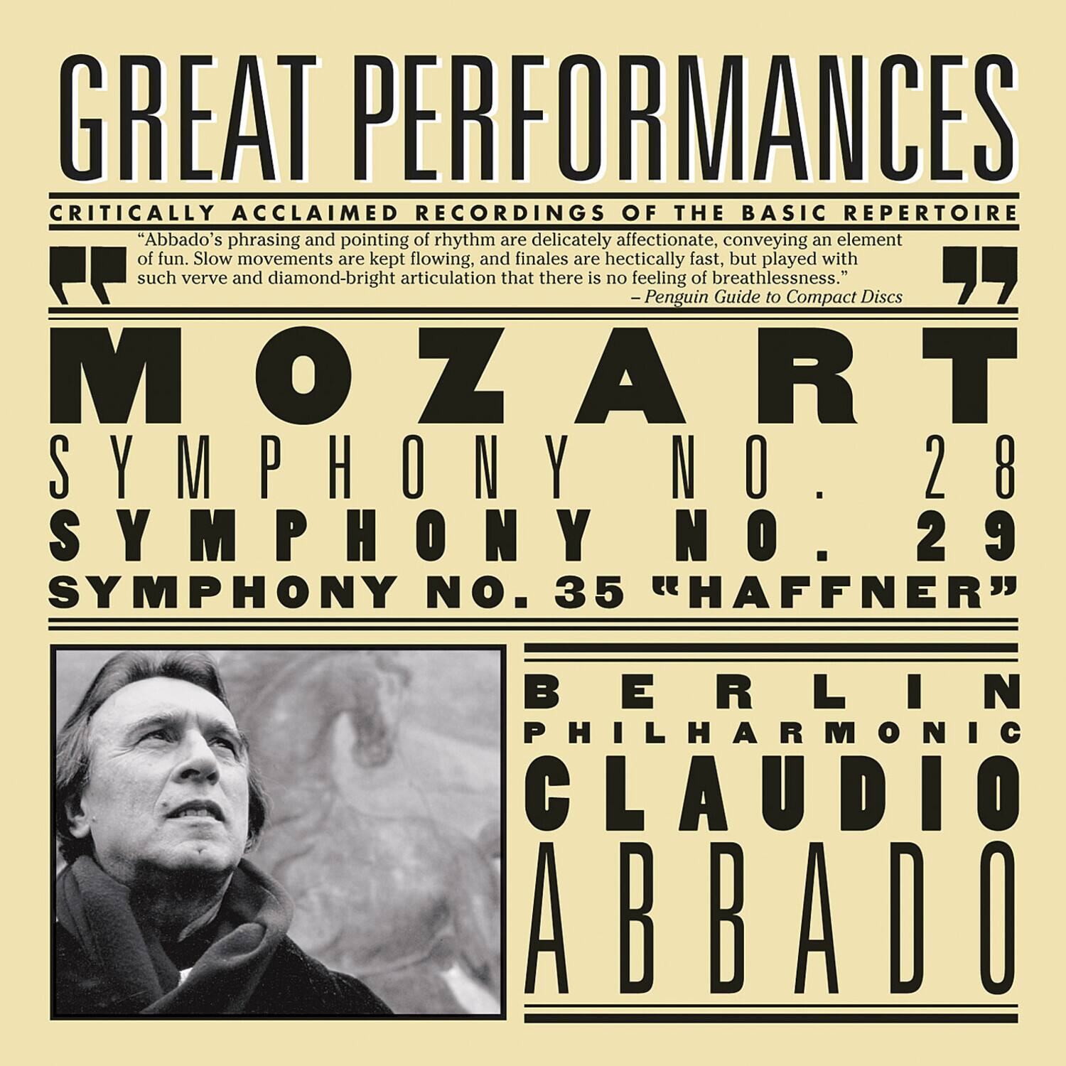 Claudio Abbado Symphony 28 29 & 35 Haffner COMPACT DISCS [CD] - Best Buy