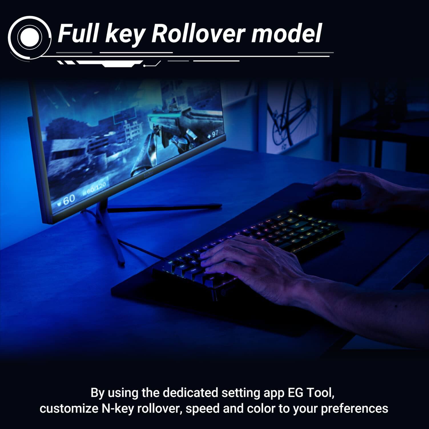 Cedar Assembly Gaming V Custom Mini 65 Rgb Backlit Wired Mechanical ...