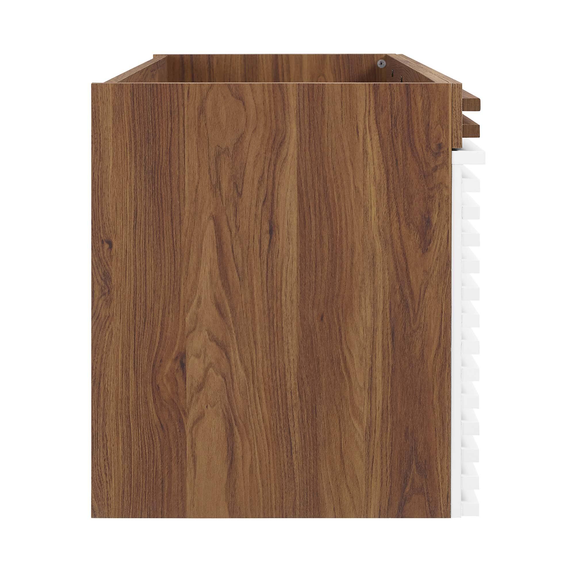 Render 48" Wall Mount Bathroom Cabinet Basin Not Included by Modway ...