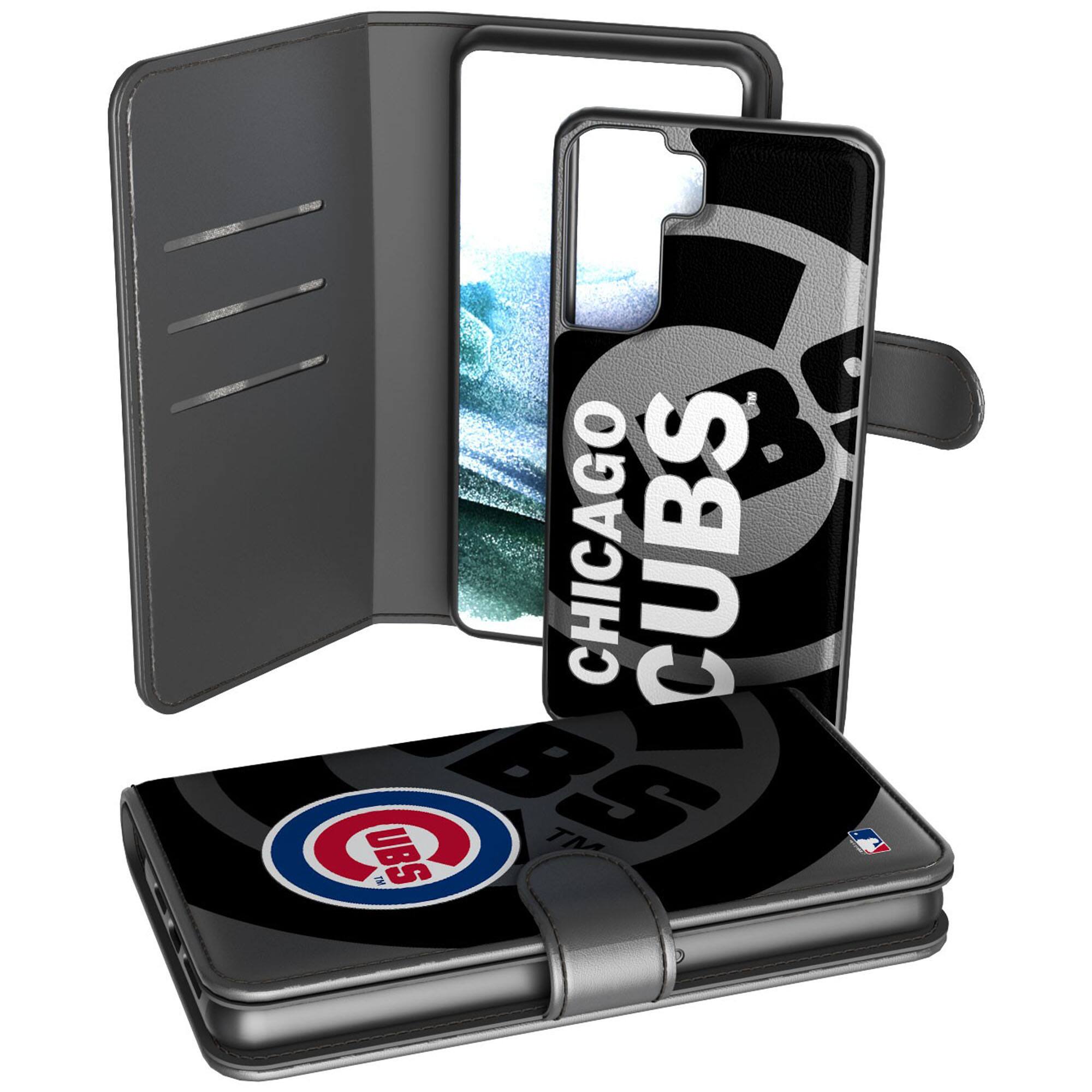 Keyscaper MLB Chicago Cubs Samsung Galaxy Mono Tilt Wallet Case S20 ...