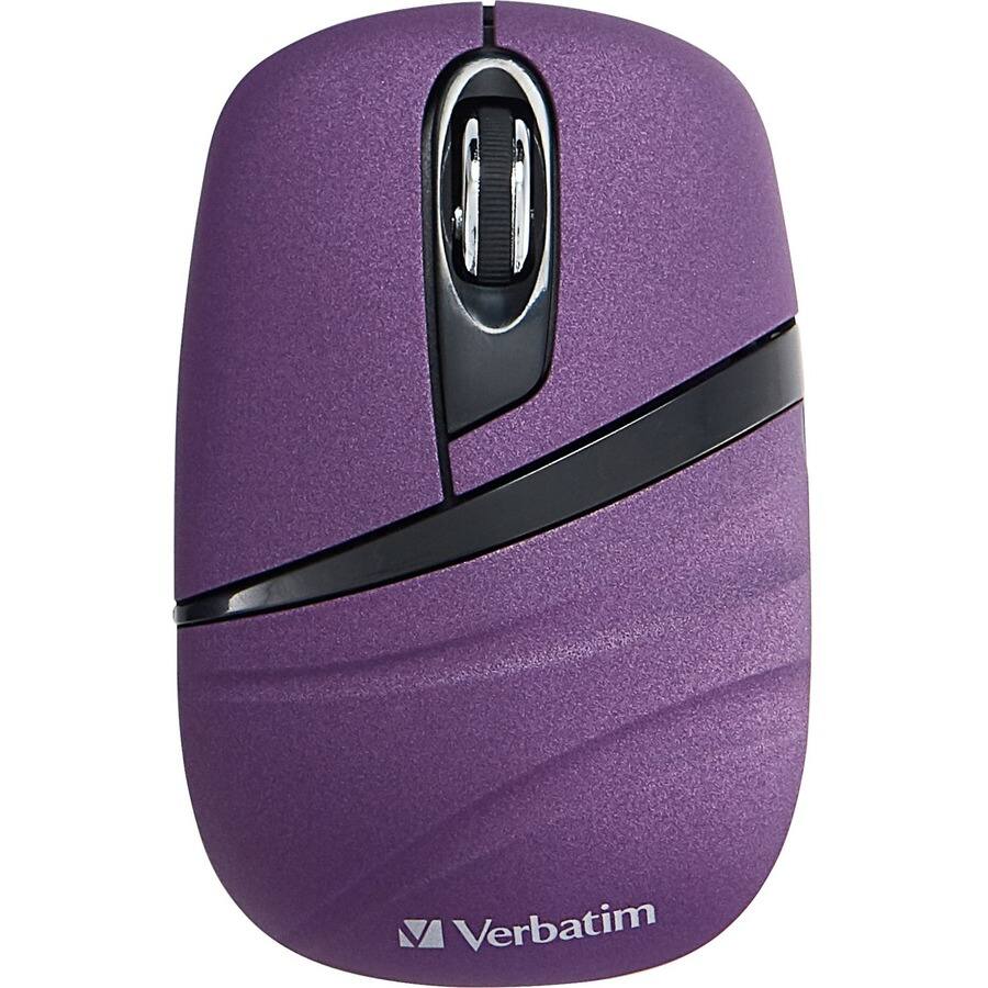 Verbatim Wireless Mini Travel Mouse, Commuter Series Optical Wireless ...