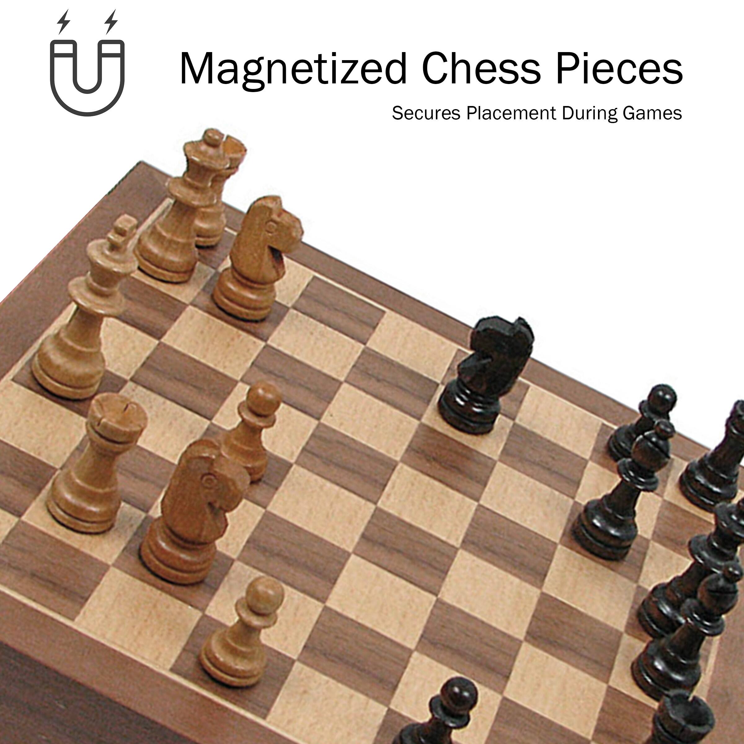 Customer Reviews: Toy Time Classic Strategy Chess Board Game Set Inlaid ...