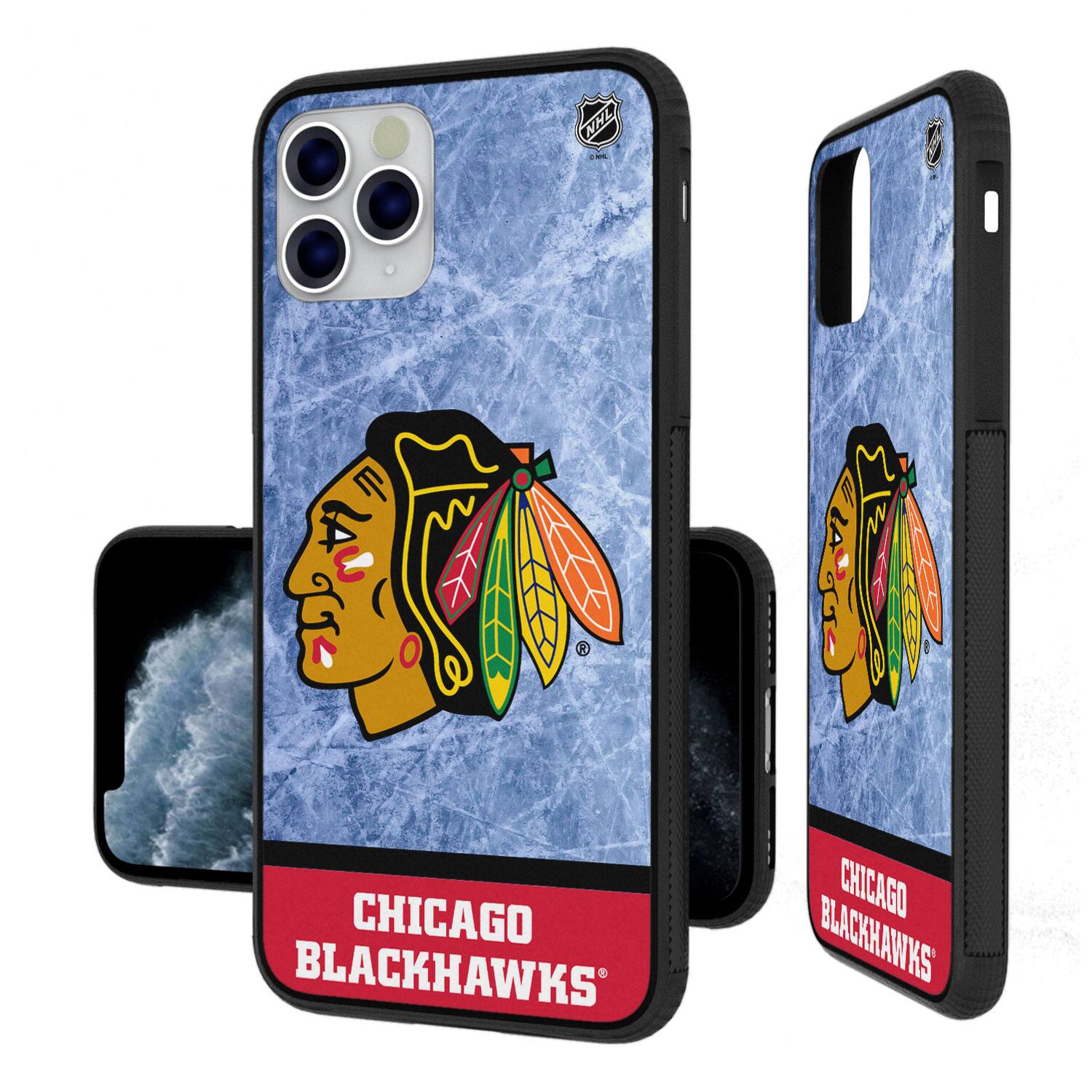 Keyscaper NHL Chicago Blackhawks iPhone Bump Ice Design Case 16 Pro ...