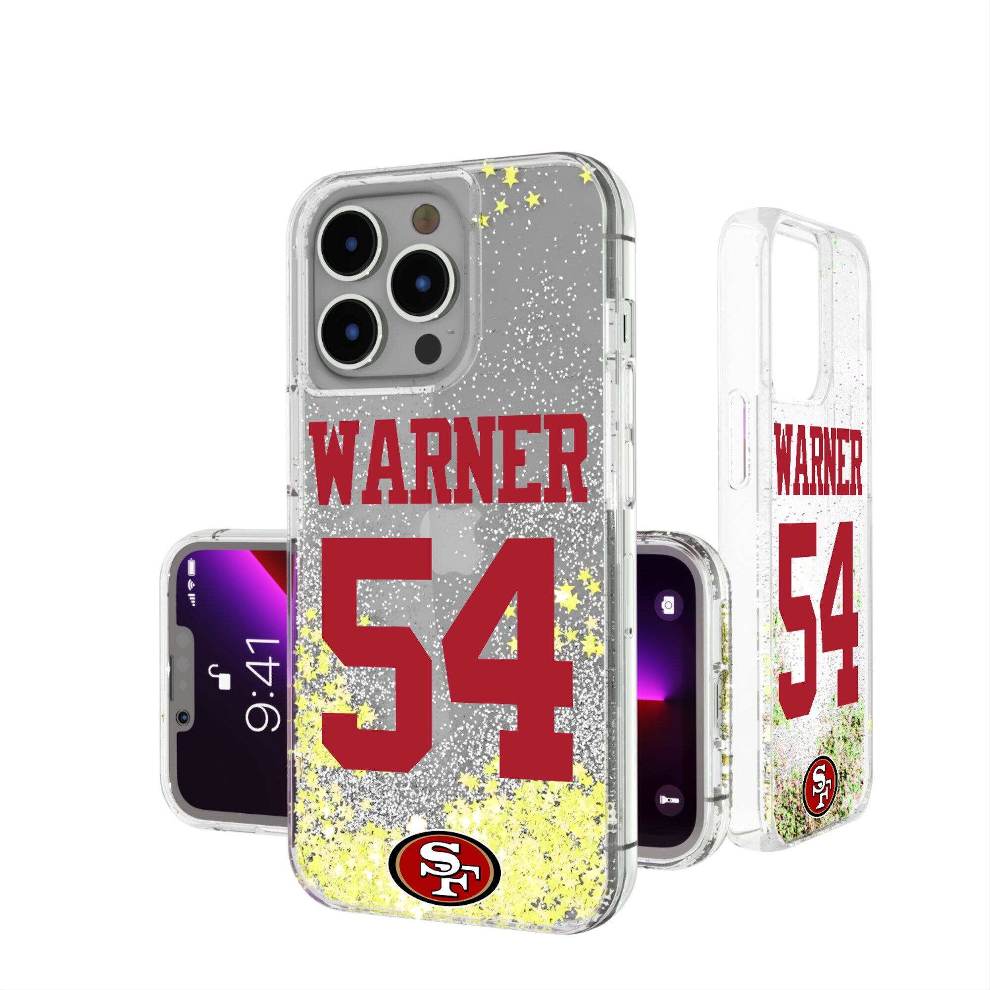 NFL Keyscaper - - Fred Warner San Francisco 49ers iPhone Glitter Phone ...
