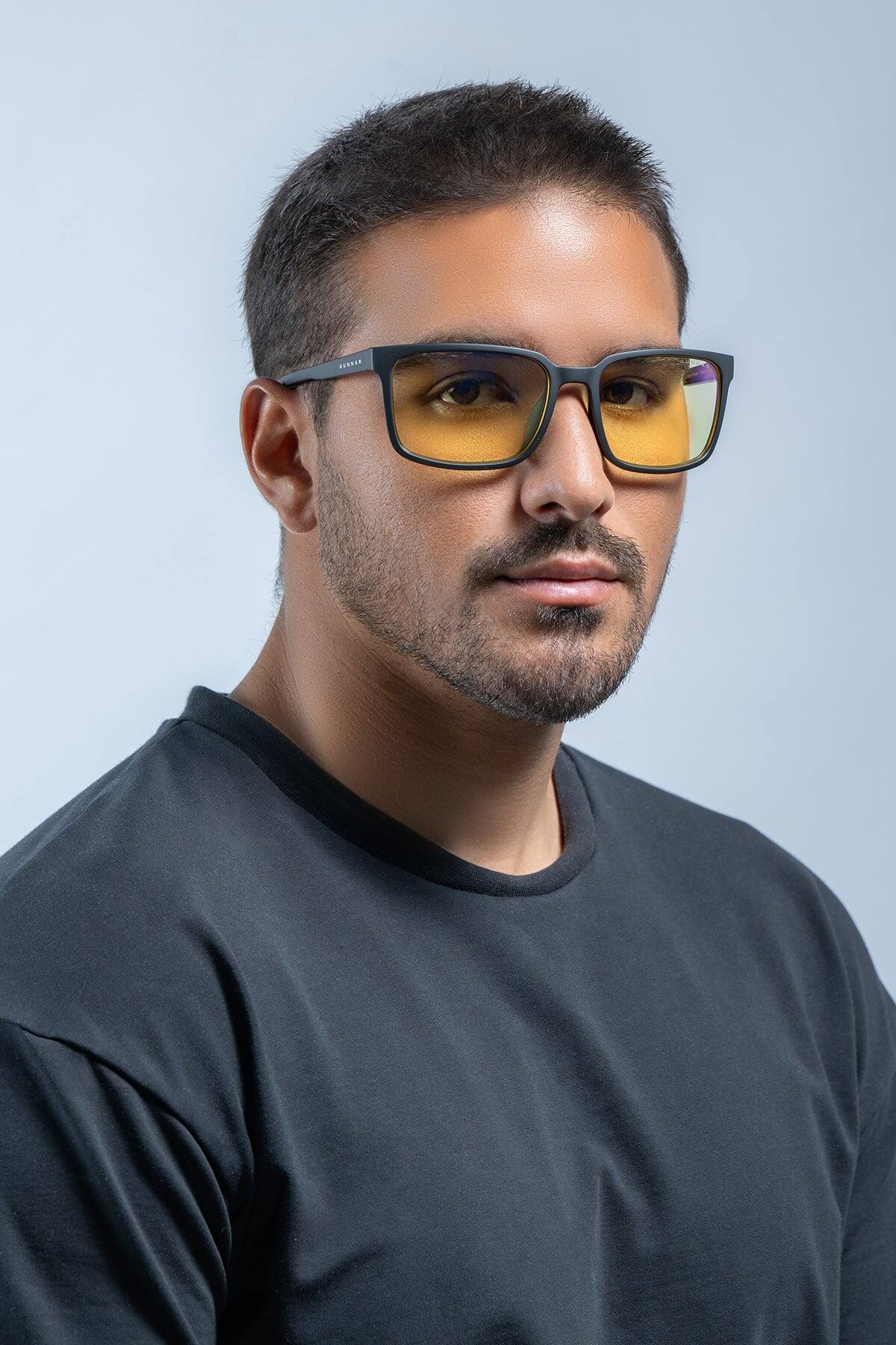 GUNNAR Gaming Glasses Mammoth, Amber Lens Blue Light Blocking, Relieve ...