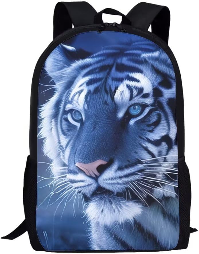 Live At Space Dellukee Print Funny School Backpack Kids Boys Girls ...