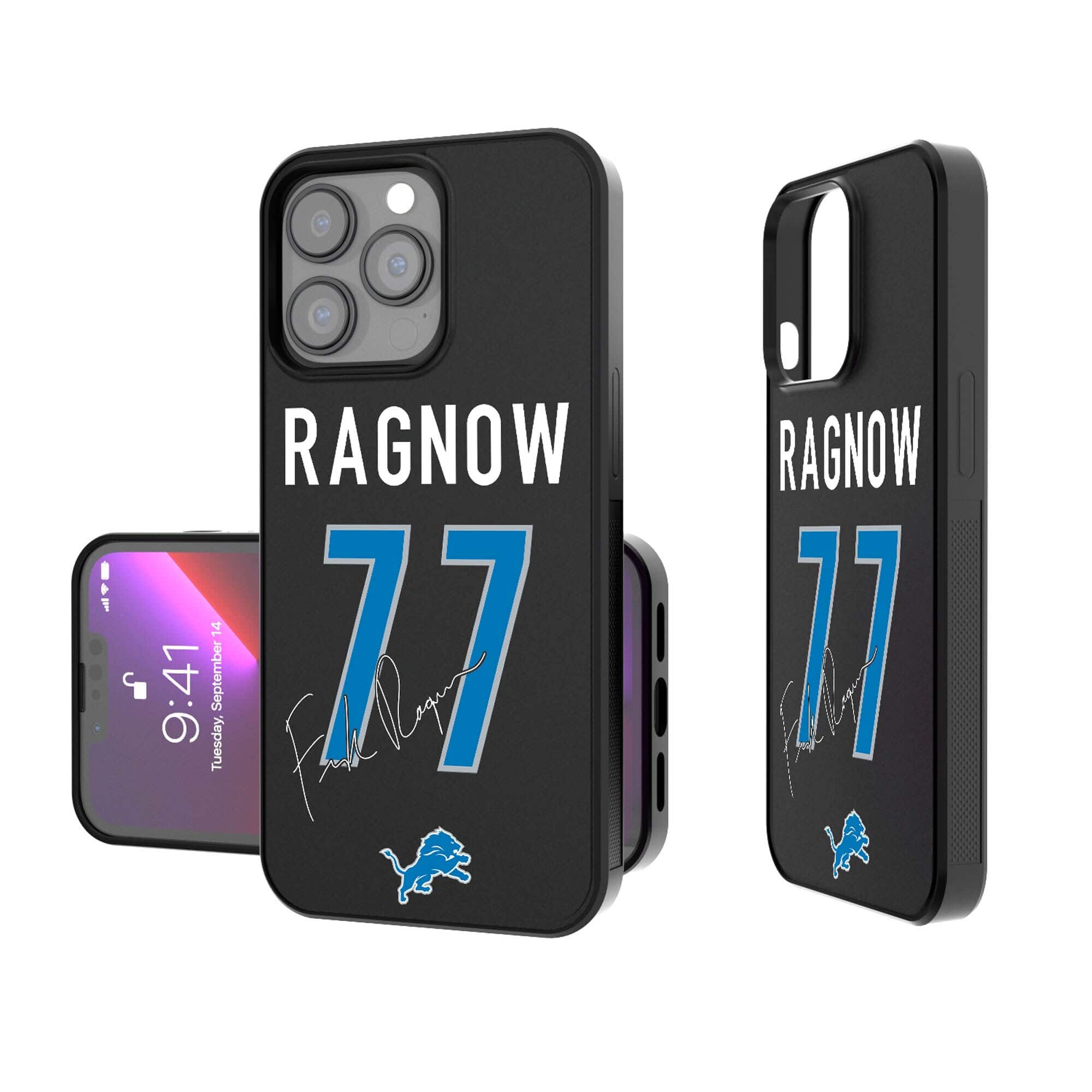 Frank Keyscaper - NFL - Ragnow Detroit Lions iPhone Bump - 13 Pro Max ...