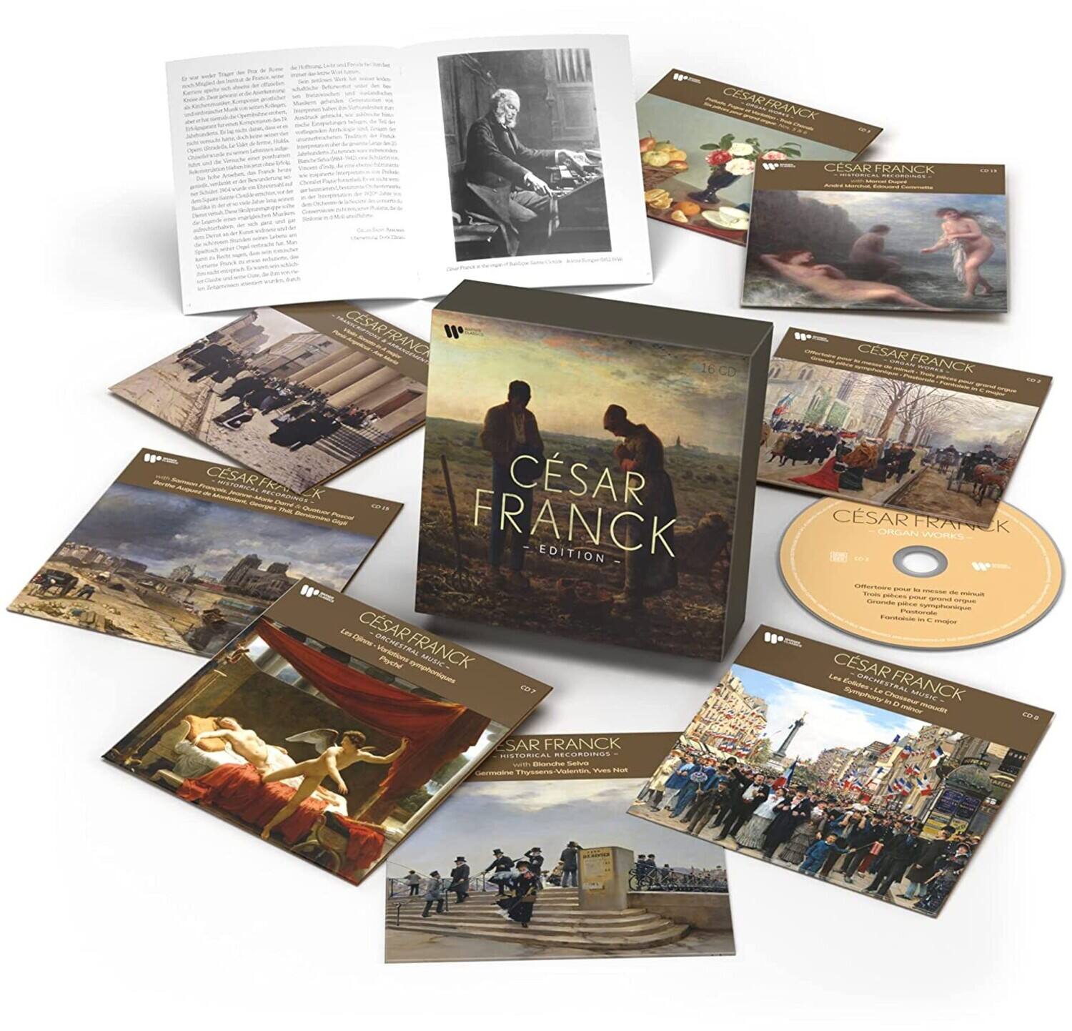 Cesar Franck Edition 200th Anniversary Born 10 Cesar Franck Edition ...