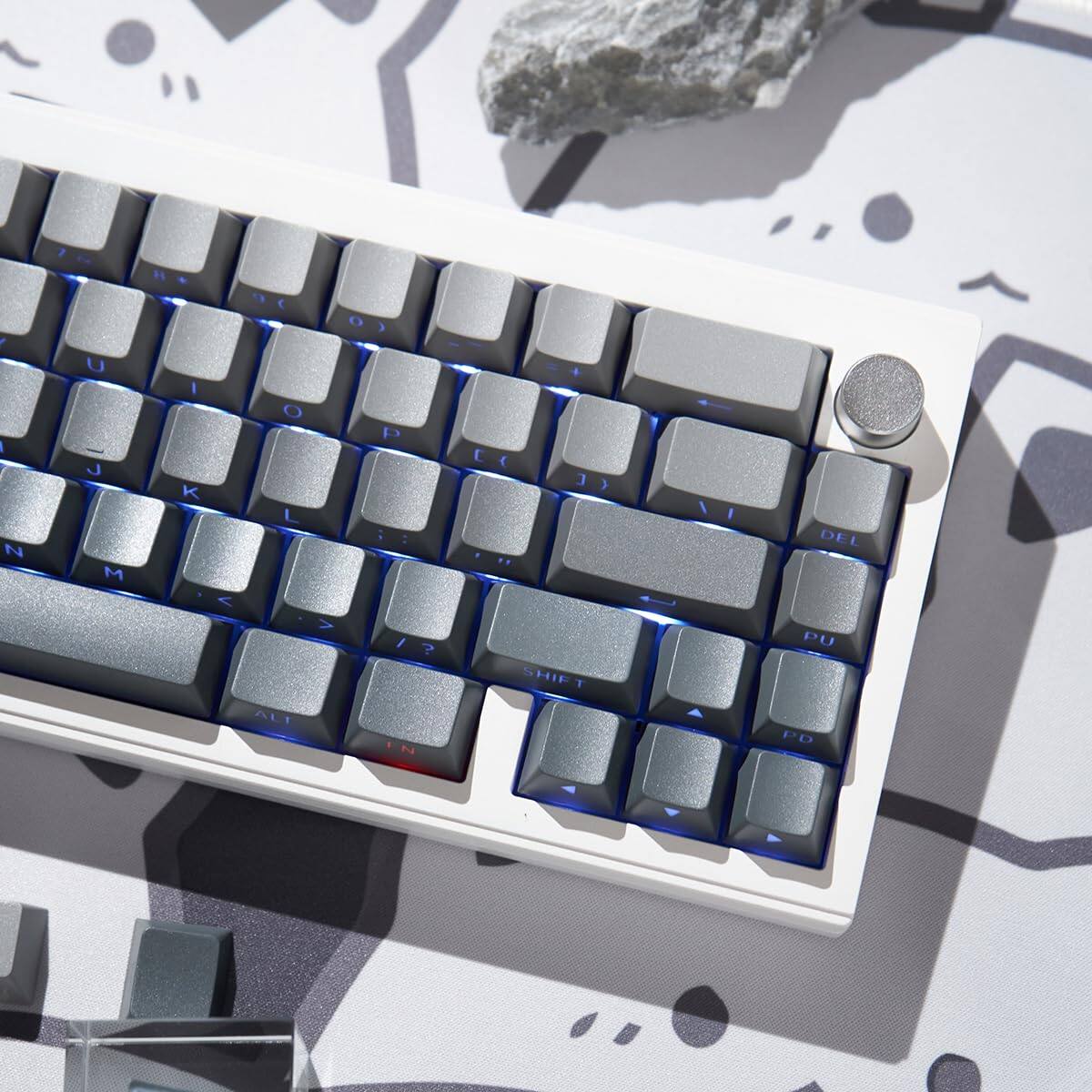 Comfort Essence Shine Through Keycaps Pbt Doubleshot Gradient Side ...