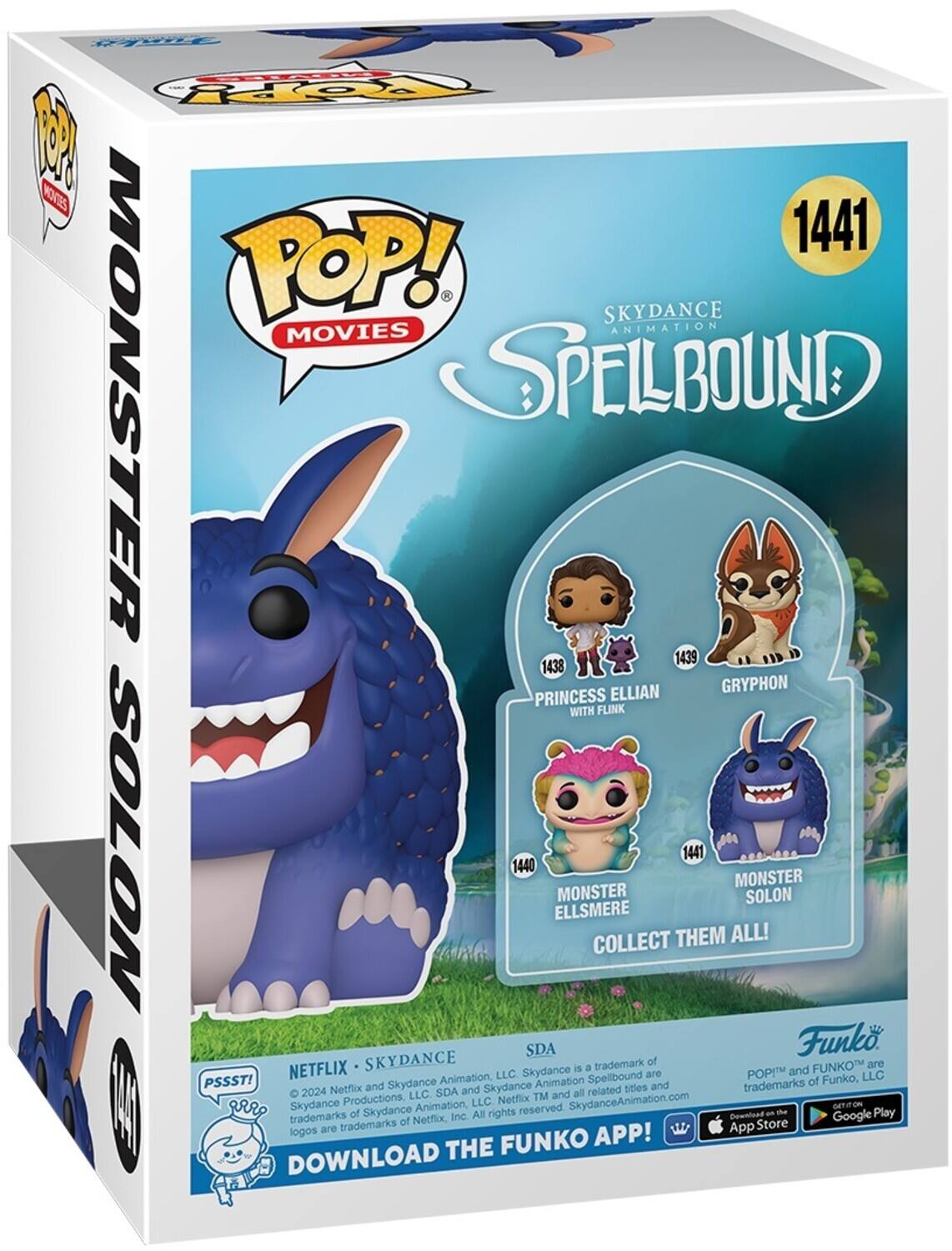 Funko POP! Movies: Spellbound Monster Solon Collectibles Multicolor ...