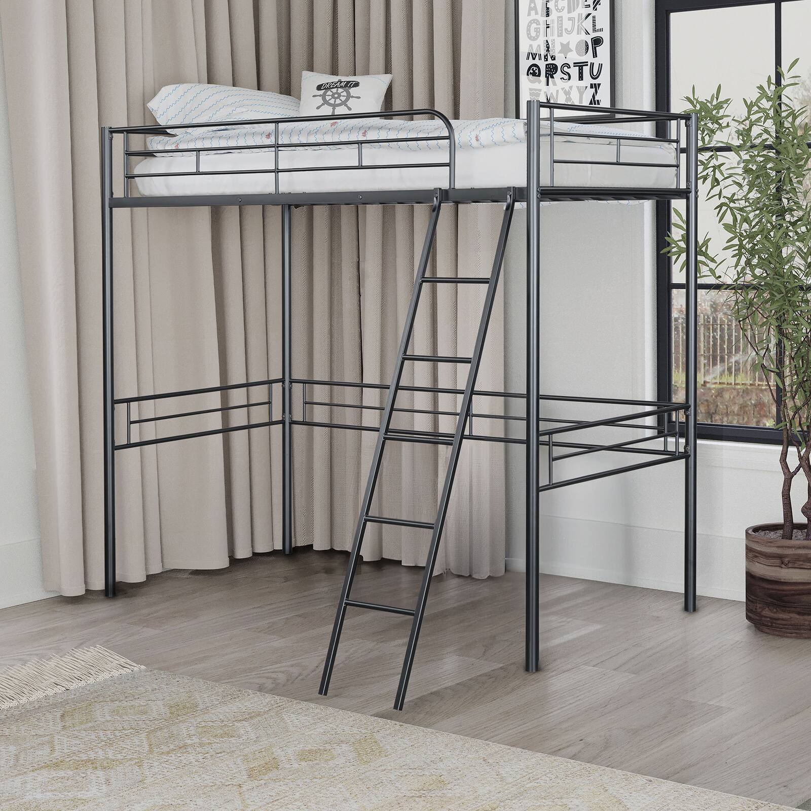 TinyHomie - Twin Loft Contemporary Style With Open Area Underneath ...