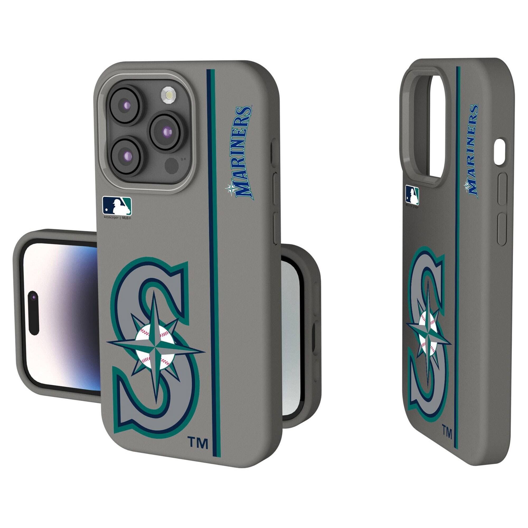 Keyscaper MLB Seattle Mariners iPhone Soft Touch Case 15 Gray 202264453 ...