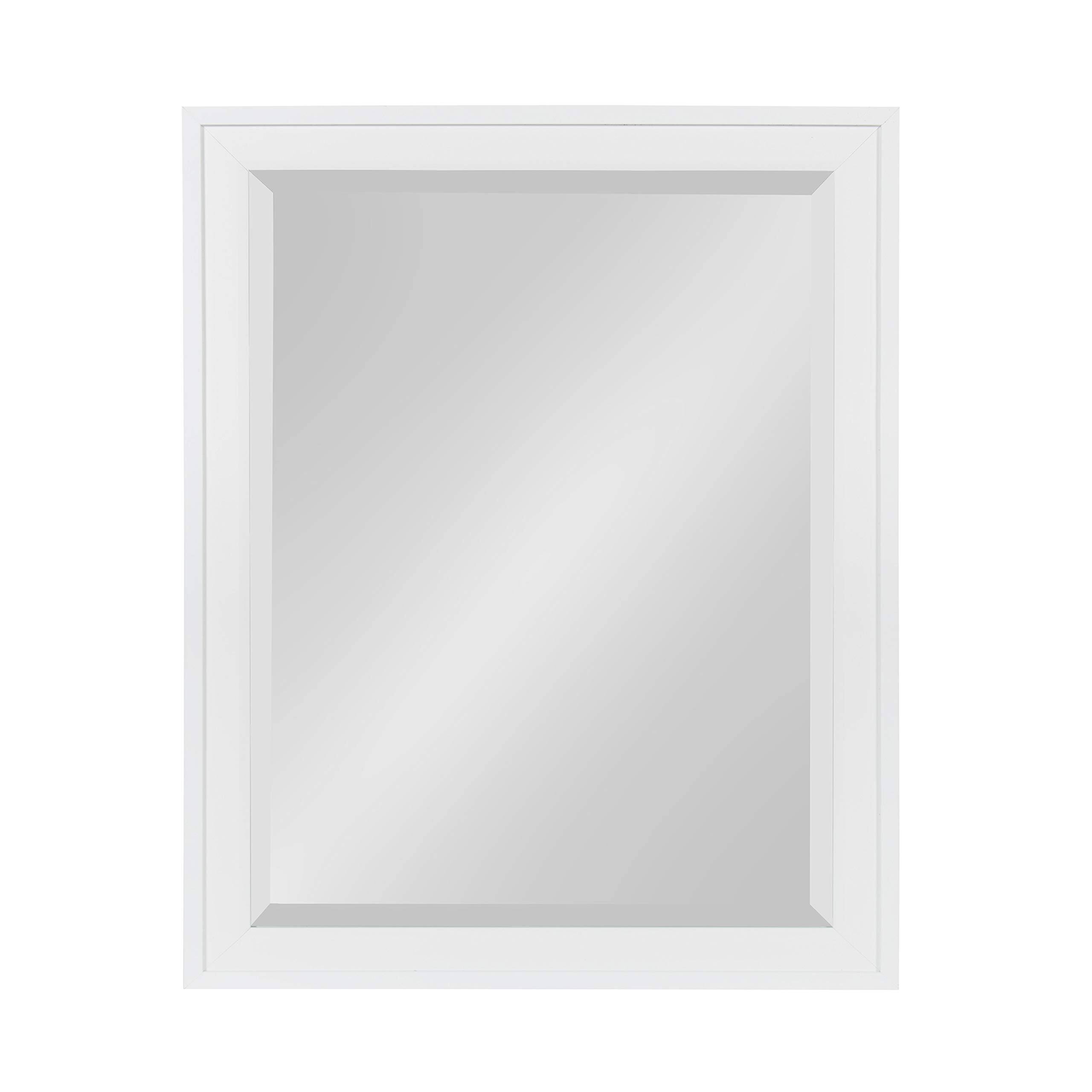 Dazzling Pops Bosc Modern Framed Rectangular Wall Mirror 19 5 X 51 5 ...