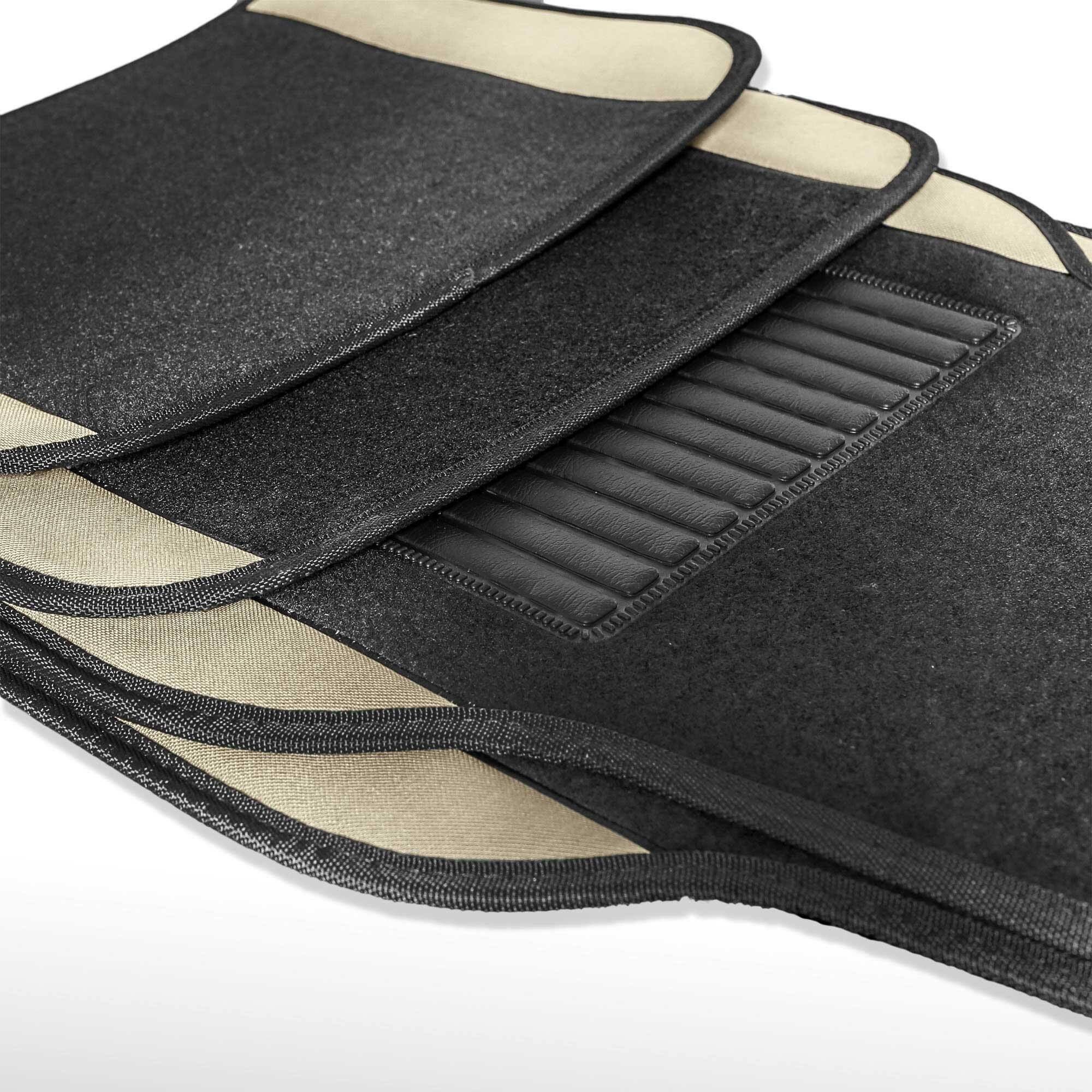 Empire DigiLabs Automotive Floor Mats Universal Fit Carpet Car With ...