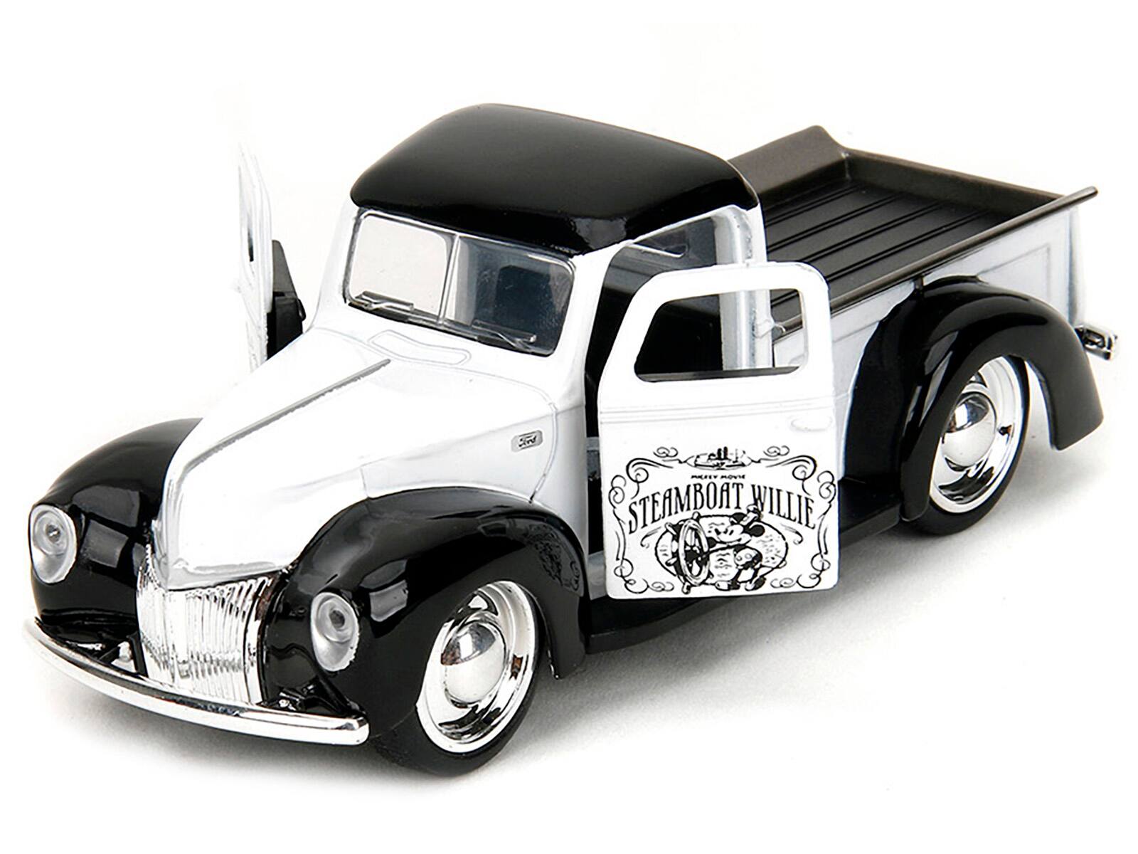 Jada 1941 Ford Pickup Truck "Mickey Mouse Steamboat Willie" "Hollywood ...