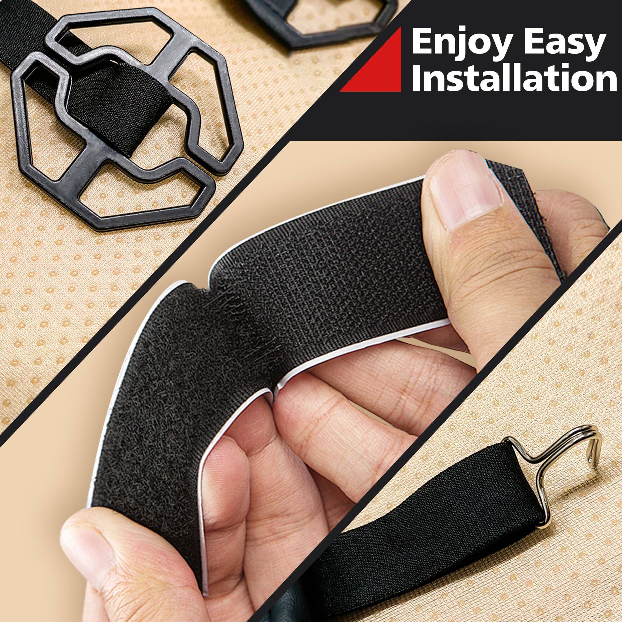 COTTAGE Dog Car Seat Cover For Pets Waterproof Hammock Heavy Duty ...