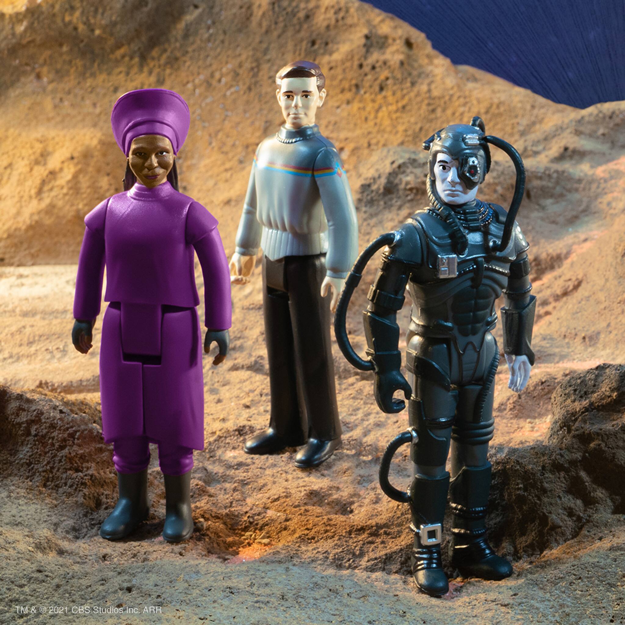 Customer Reviews: Super7 ReAction 3.75 in Plastic Star Trek: The Next ...