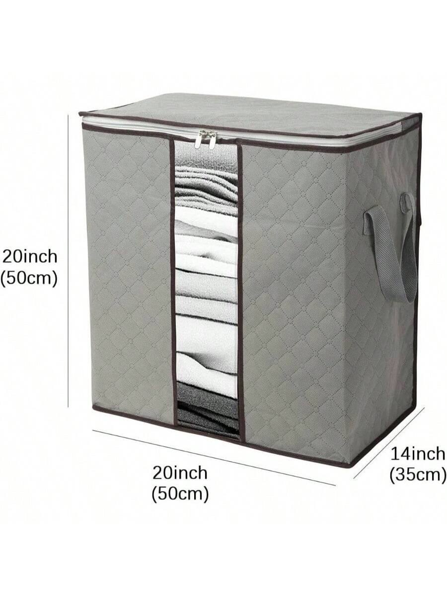 Live At Space 2 Pack Foldable Large Storage Bags 28x 20x 12 Lxx H inch ...