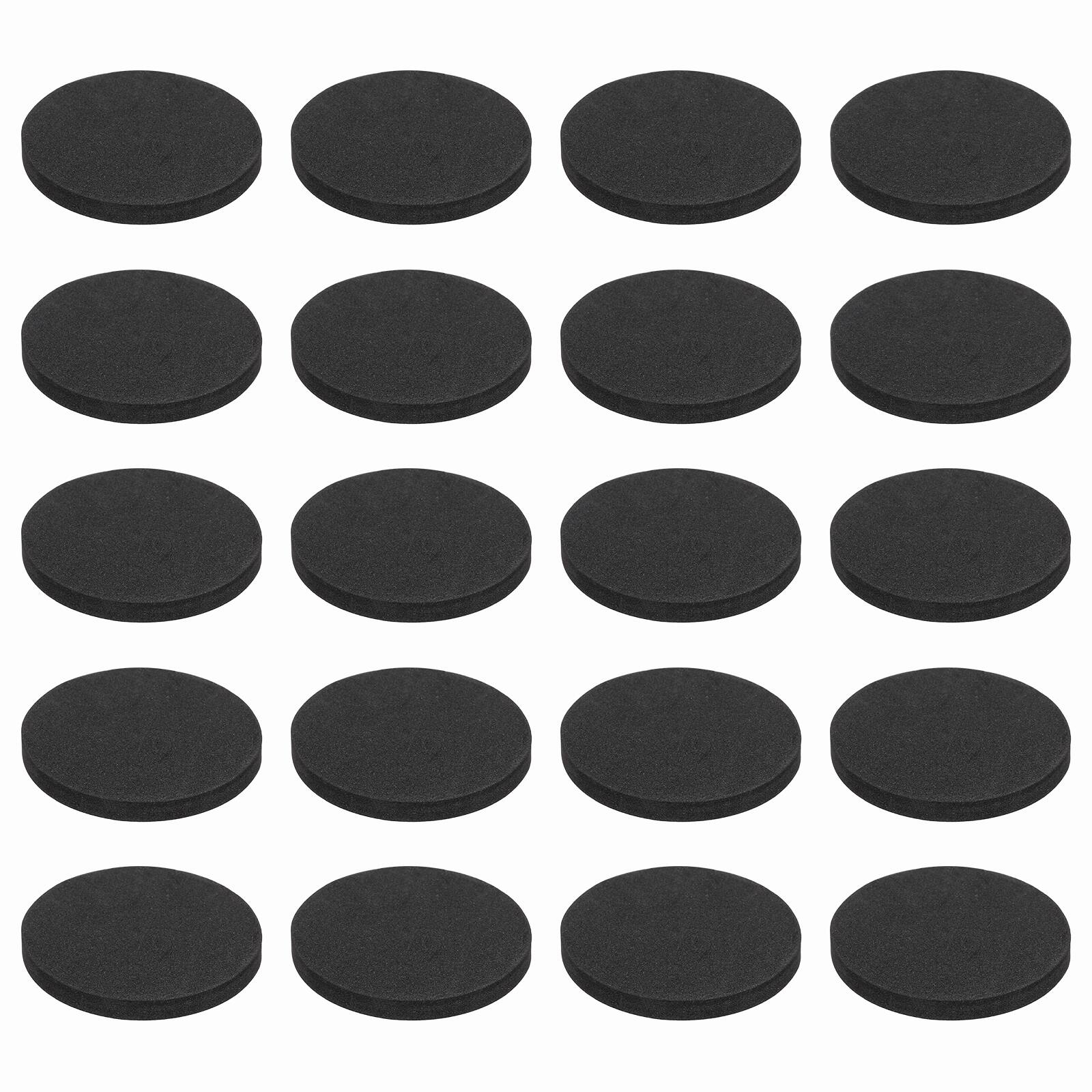 Unique Bargains 32pcs Single Sided Speaker Isolation Feet Pads, 50x5mm ...