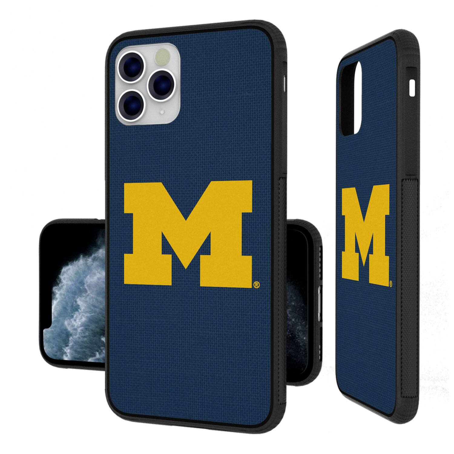 Keyscaper NCAA Michigan Wolverines iPhone Solid Design Bump Case 13 ...