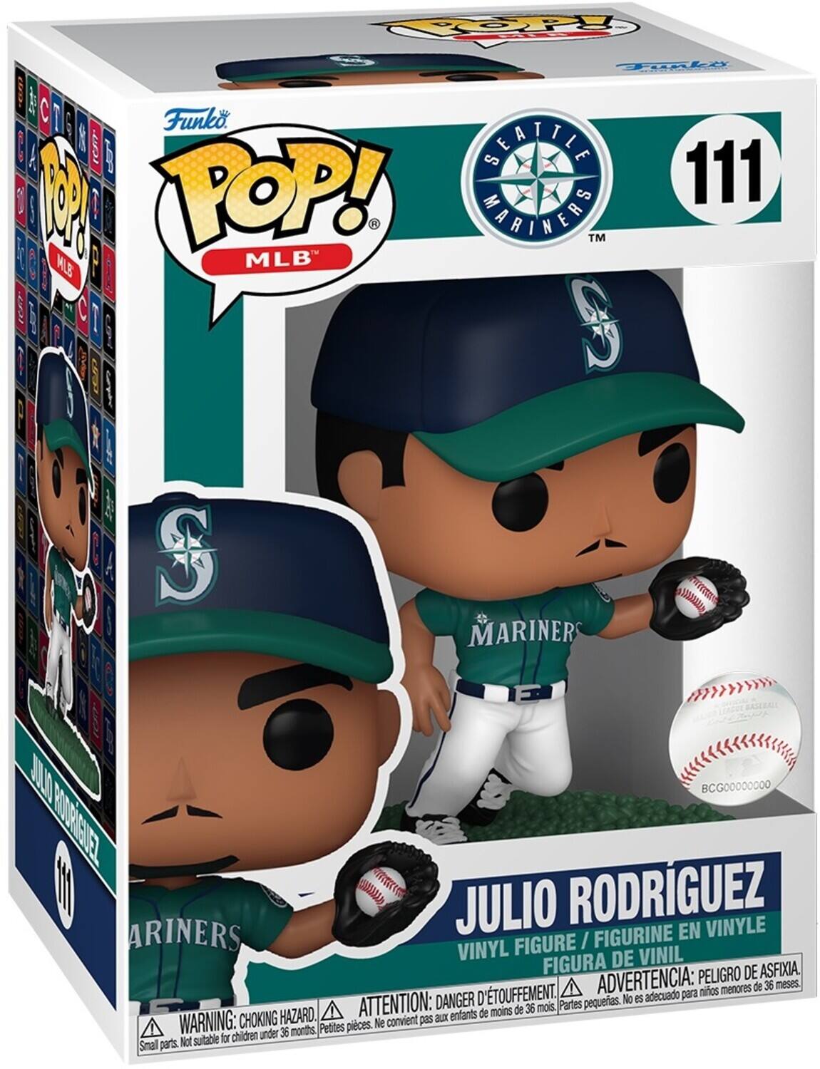 Funko POP! MLB: Mariners Julio Rodriguez Collectibles Multicolor ...