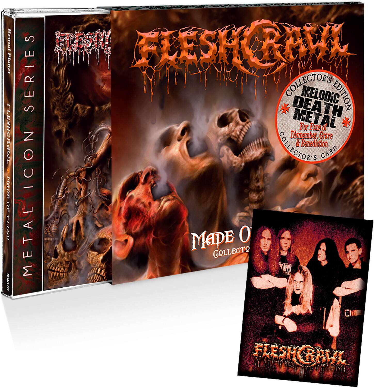 Fleshcrawl Made of Flesh (Collector's Edition) COMPACT DISCS [CD] - Best Buy