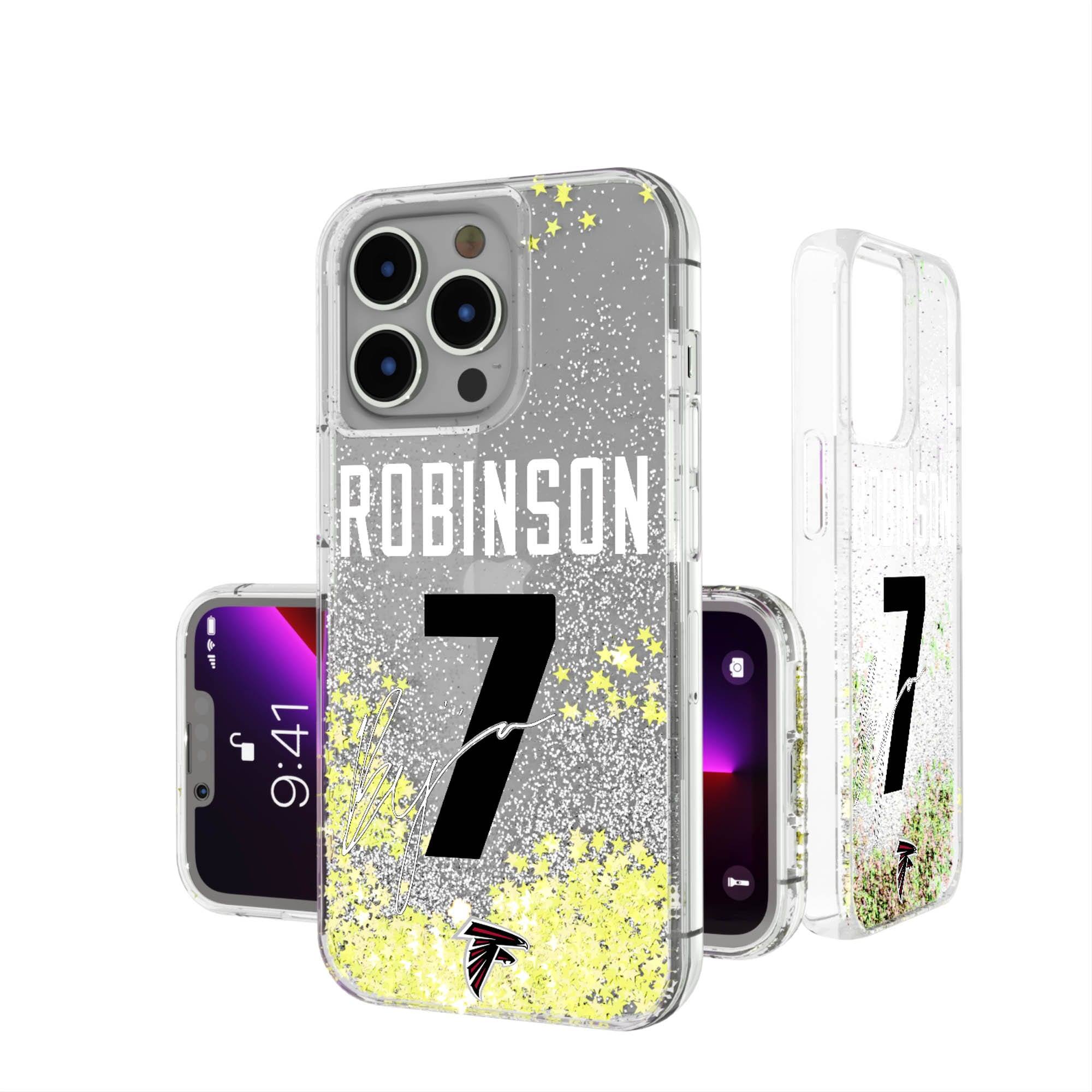 Keyscaper NFL Bijan Robinson Atlanta Falcons iPhone Glitter Phone Case ...