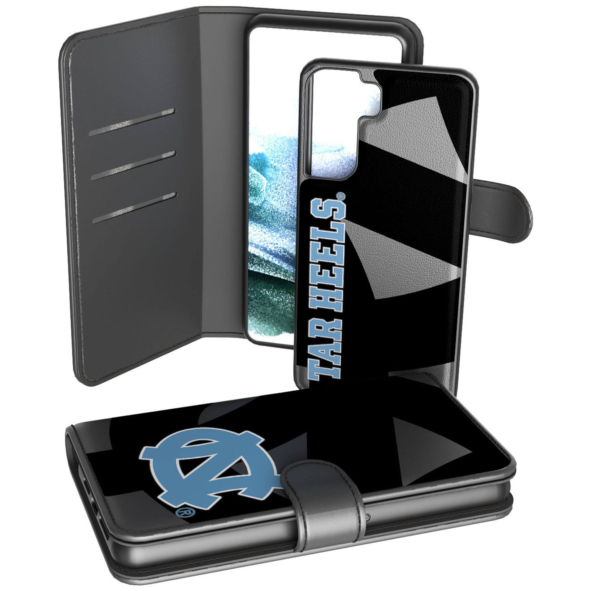 Keyscaper NCAA North Carolina Tar Heels Samsung Galaxy Mono Tilt Wallet ...