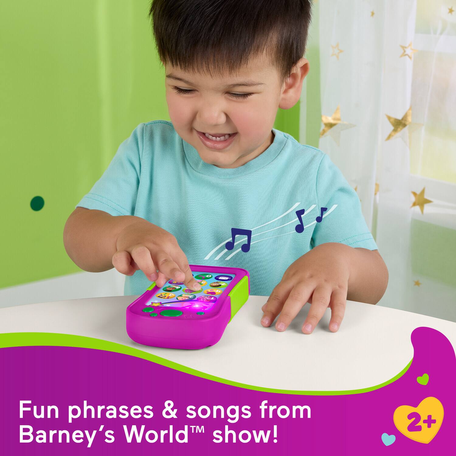 Fisher Price Barney's World: Hey Barney Musical Phone COLLECTABLES ...