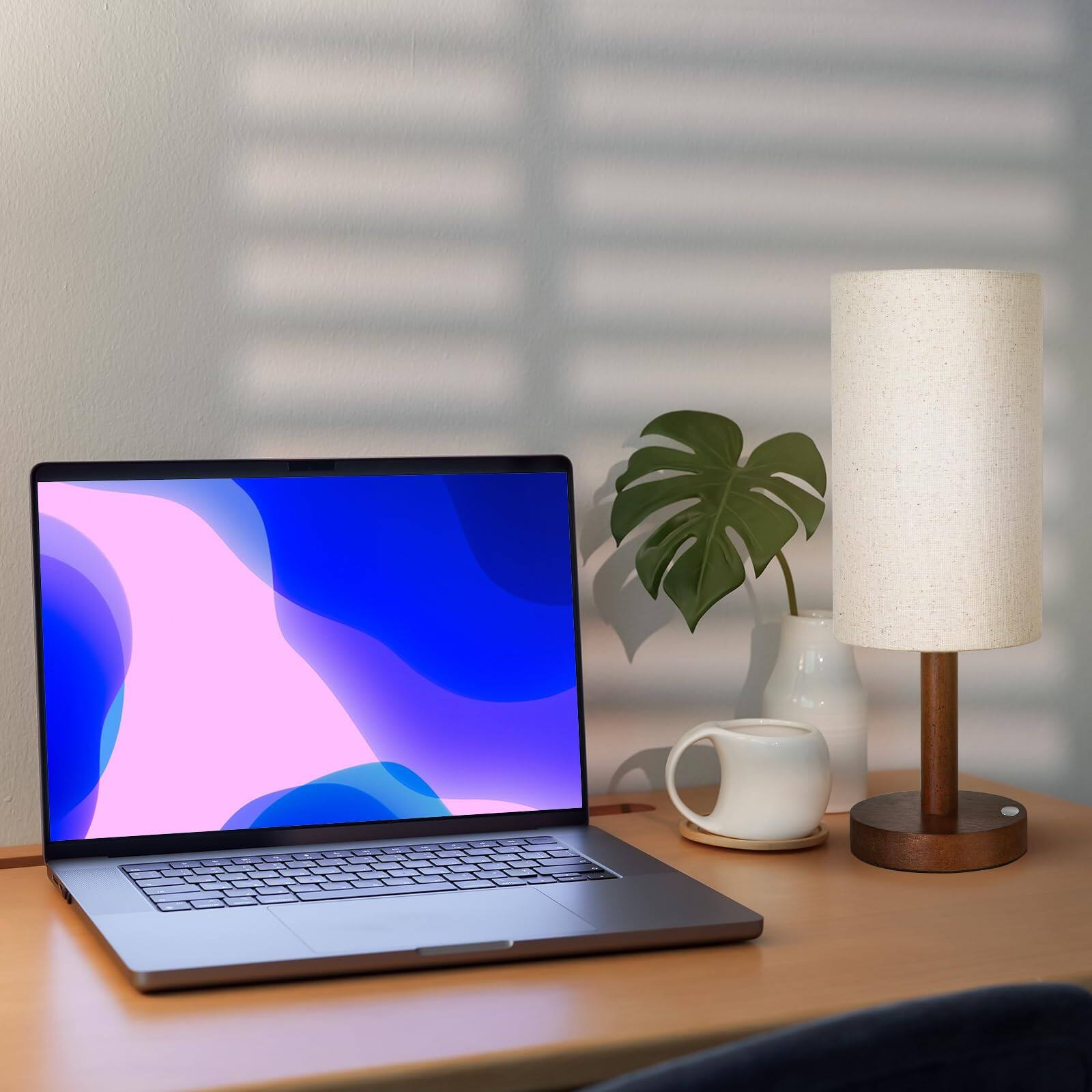 HM 1810 Cordless Table Lamp Color Dimming Portable Battery Lamp Touch ...