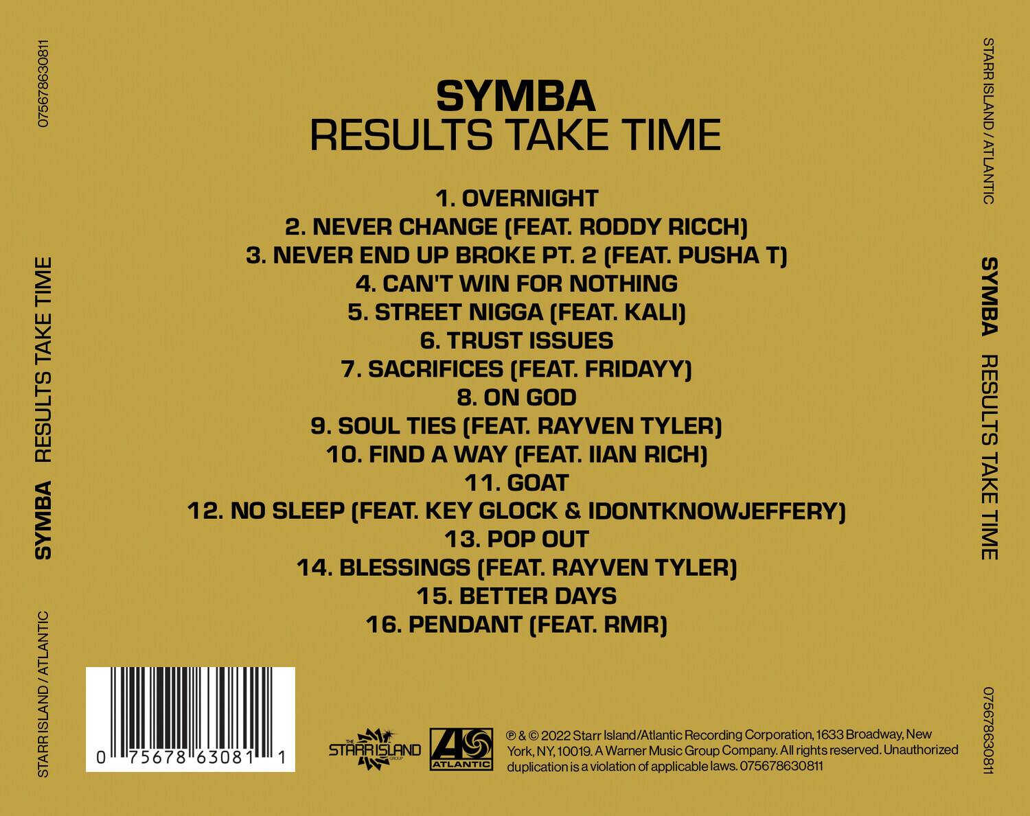Symba Results Take Time COMPACT DISCS [CD] - Best Buy