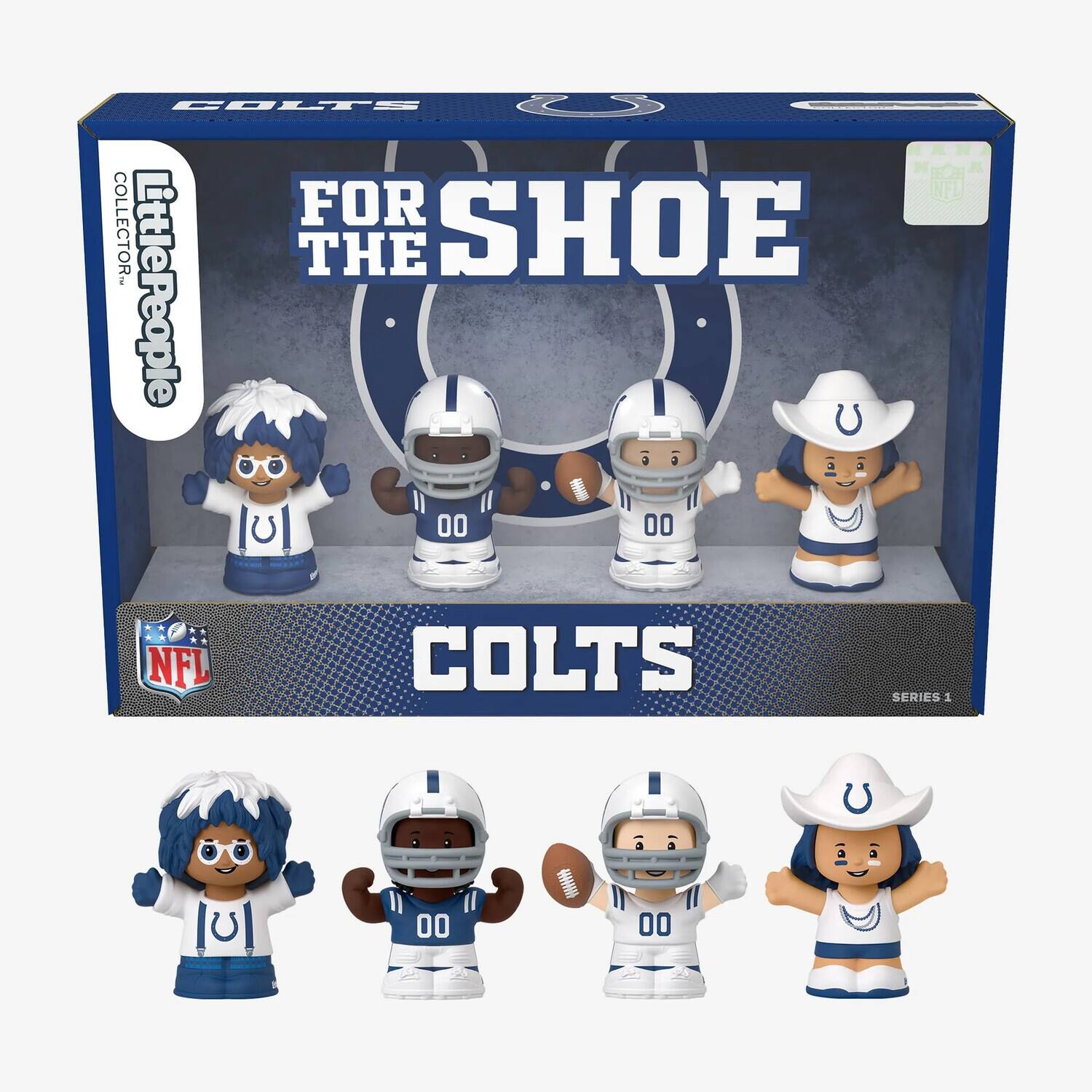 Fisher Price Little People Collector: x NFL Indianapolis Colts 4 Pack ...