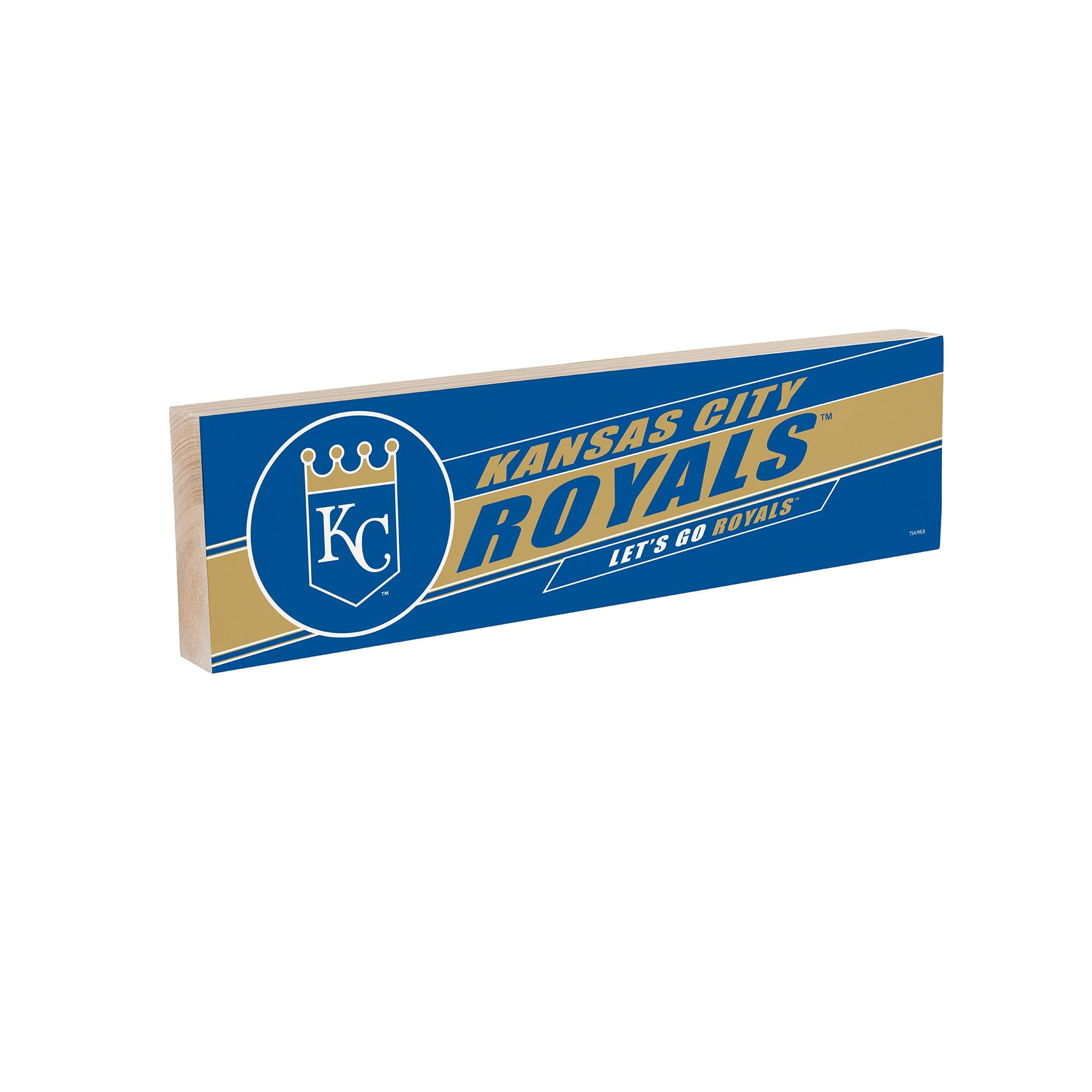 Evergreen Enterprises Kansas City Royals 5" x 18" Shadow Logo Wood ...