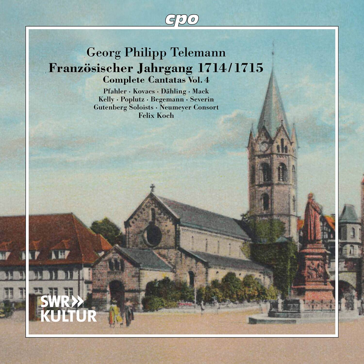 Gutenberg Soloists Telemann: Complete Cantatas, Vol. 4 COMPACT DISCS ...